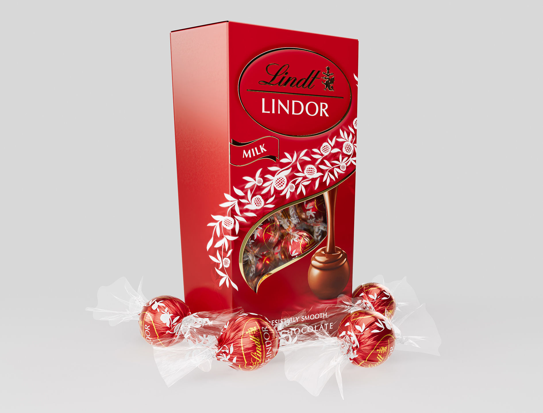 Lindt Lindor Chocolate Packaging Collection 3D model | CGTrader