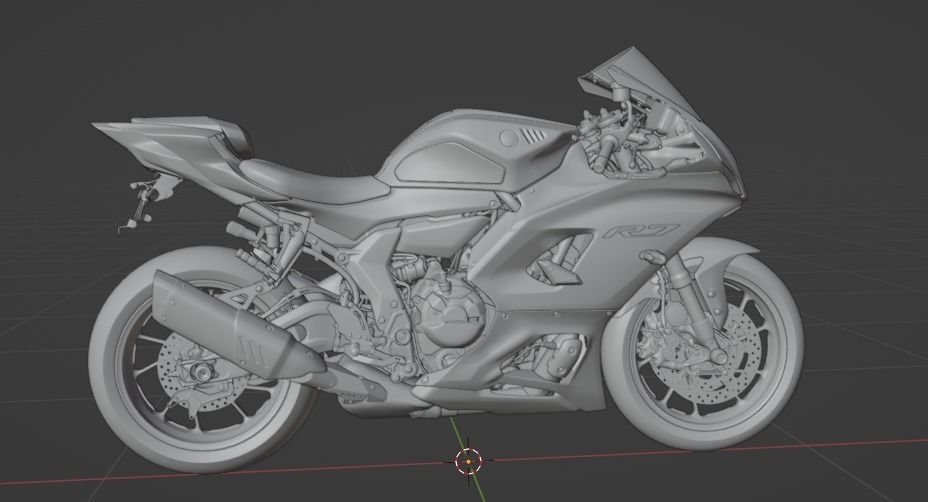yamaha r7 3D model | CGTrader