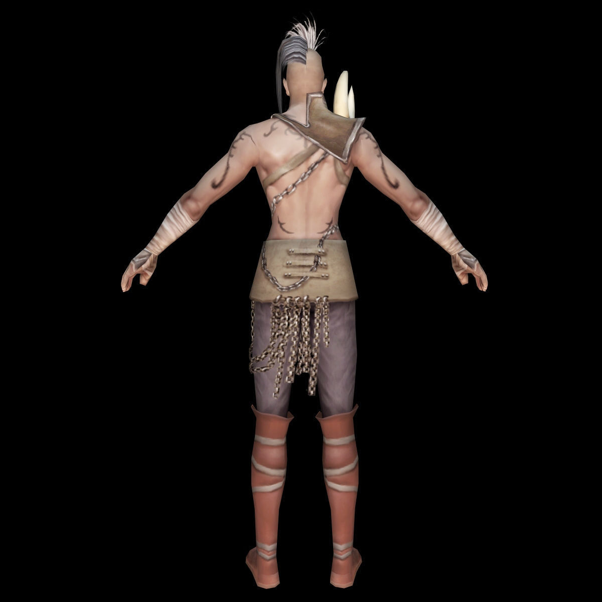 3D model fantasy enemy warrior VR / AR / low-poly | CGTrader