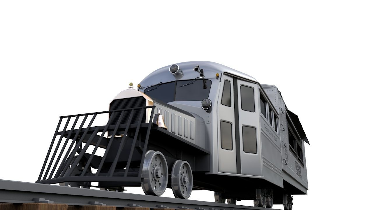 Rio Grande Southern Galloping Goose 1946 3D model | CGTrader