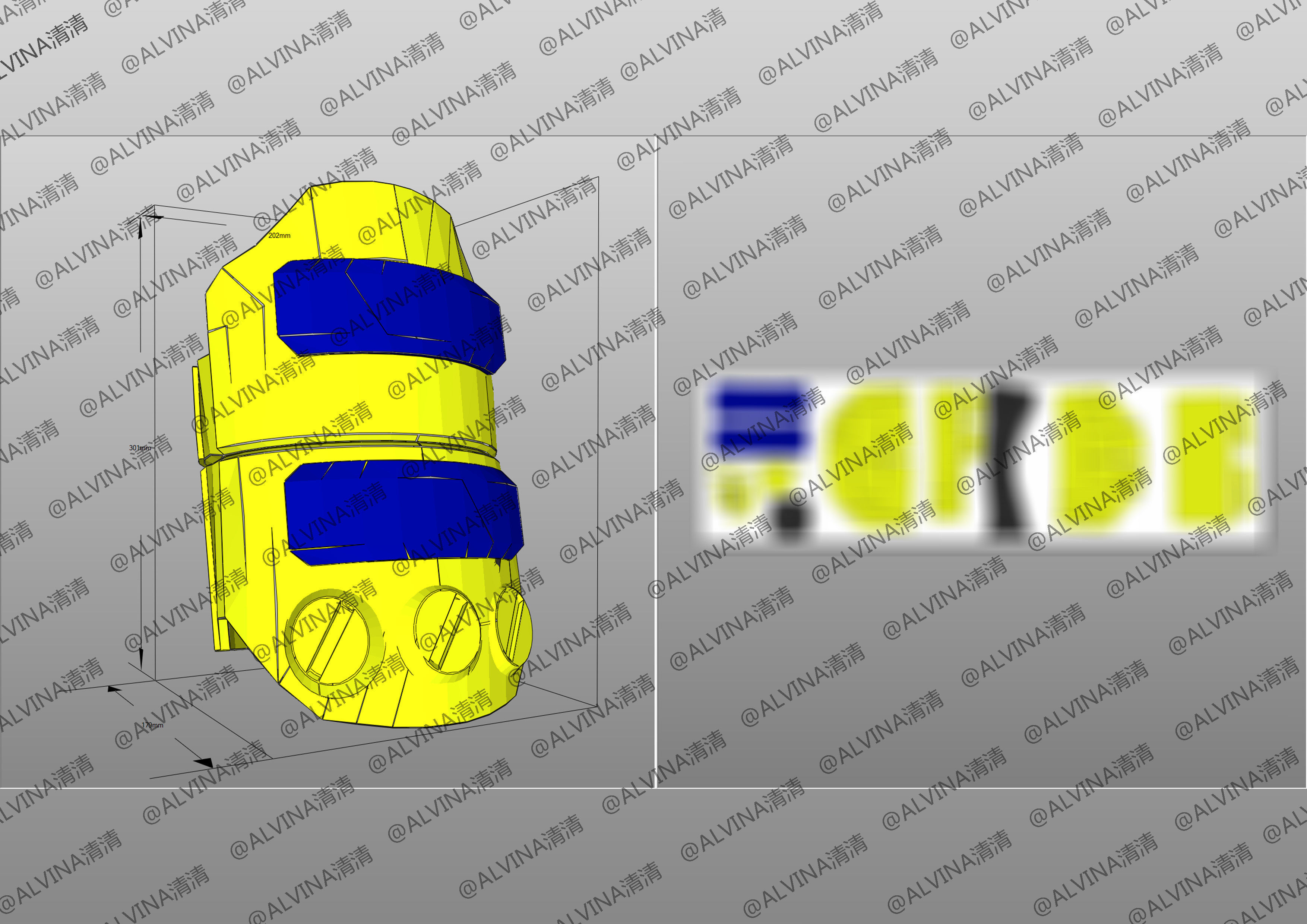 3D model Kamen Rider Punk Jack Monster Armor - DIY Cosplay Pepakura ...