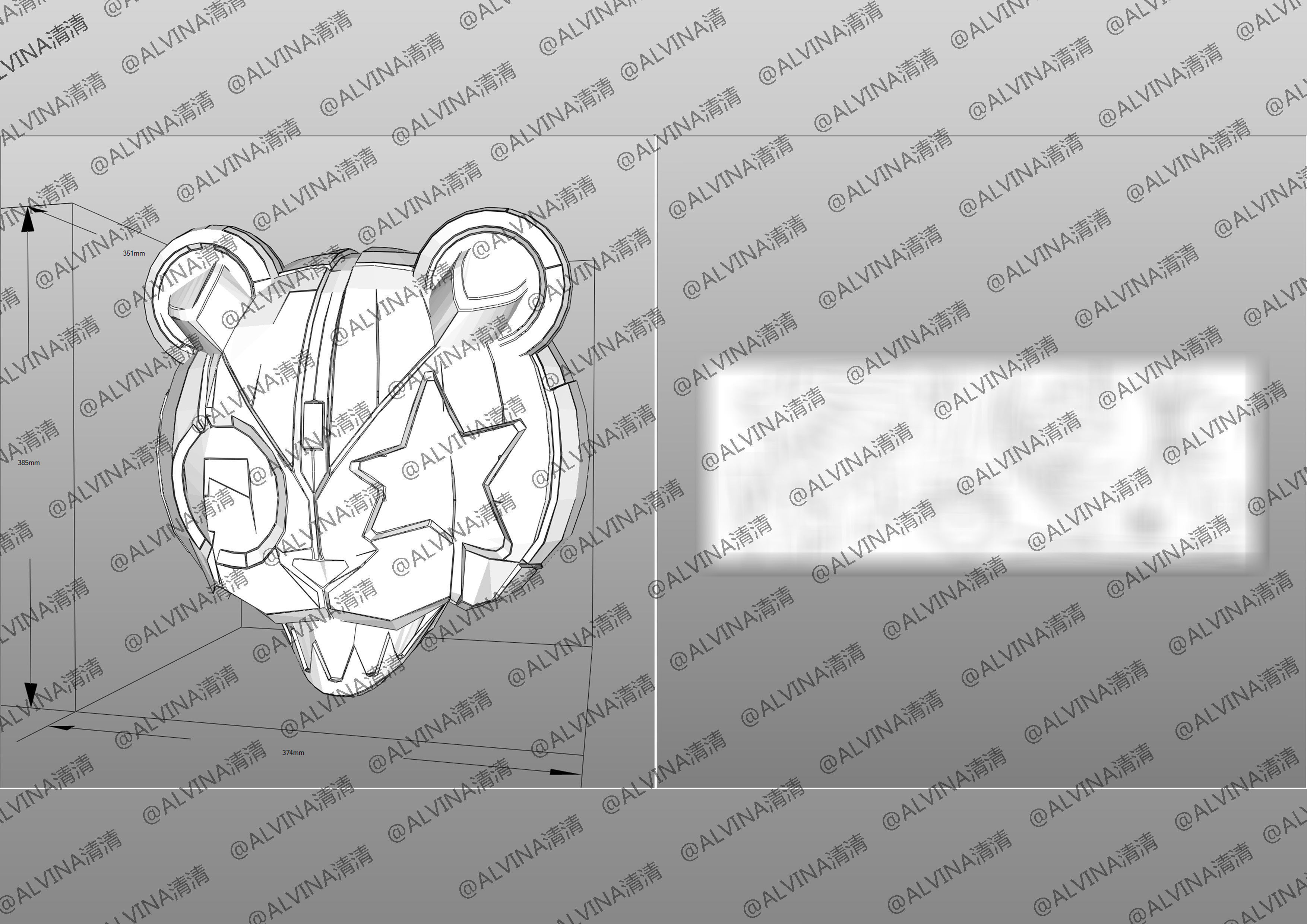 3D model Kamen Rider Punk Jack Monster Armor - DIY Cosplay Pepakura ...