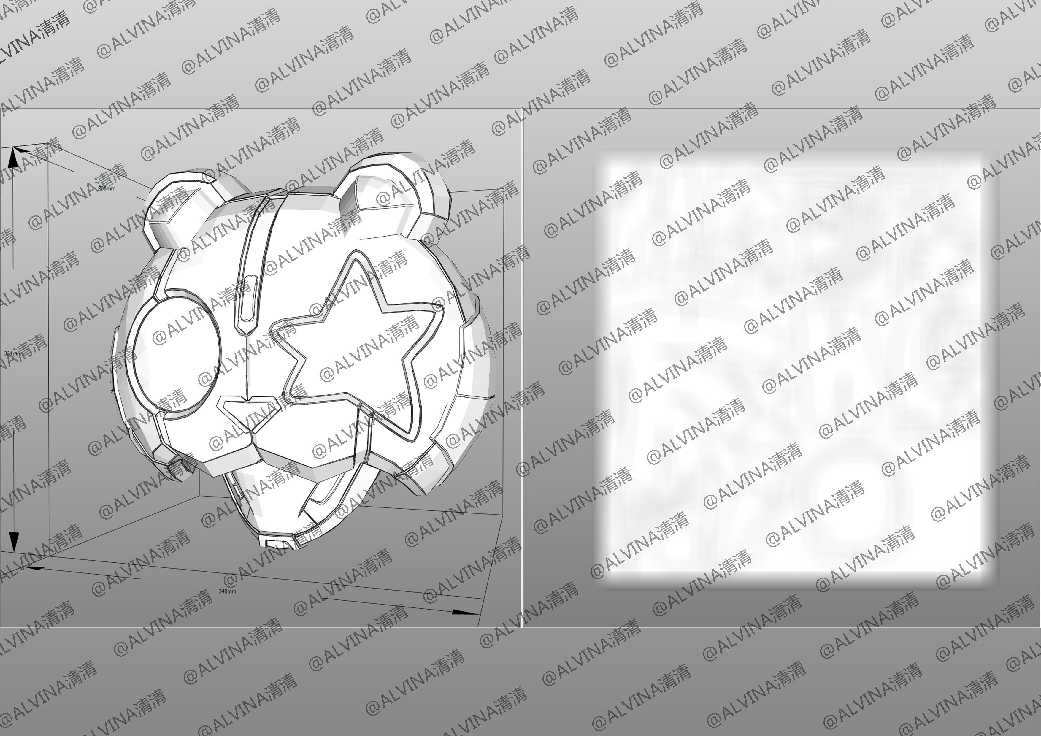 3D model Kamen Rider Punk Jack Monster Armor - DIY Cosplay Pepakura ...