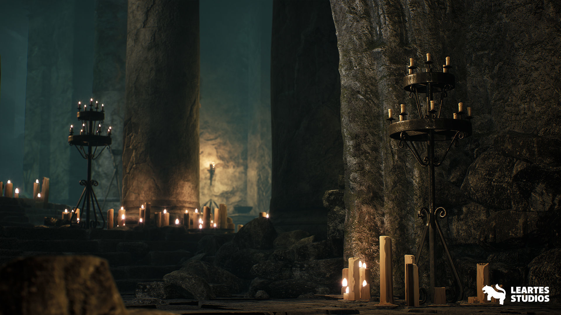 3D model Fantasy Dungeon Environment VR / AR / low-poly | CGTrader