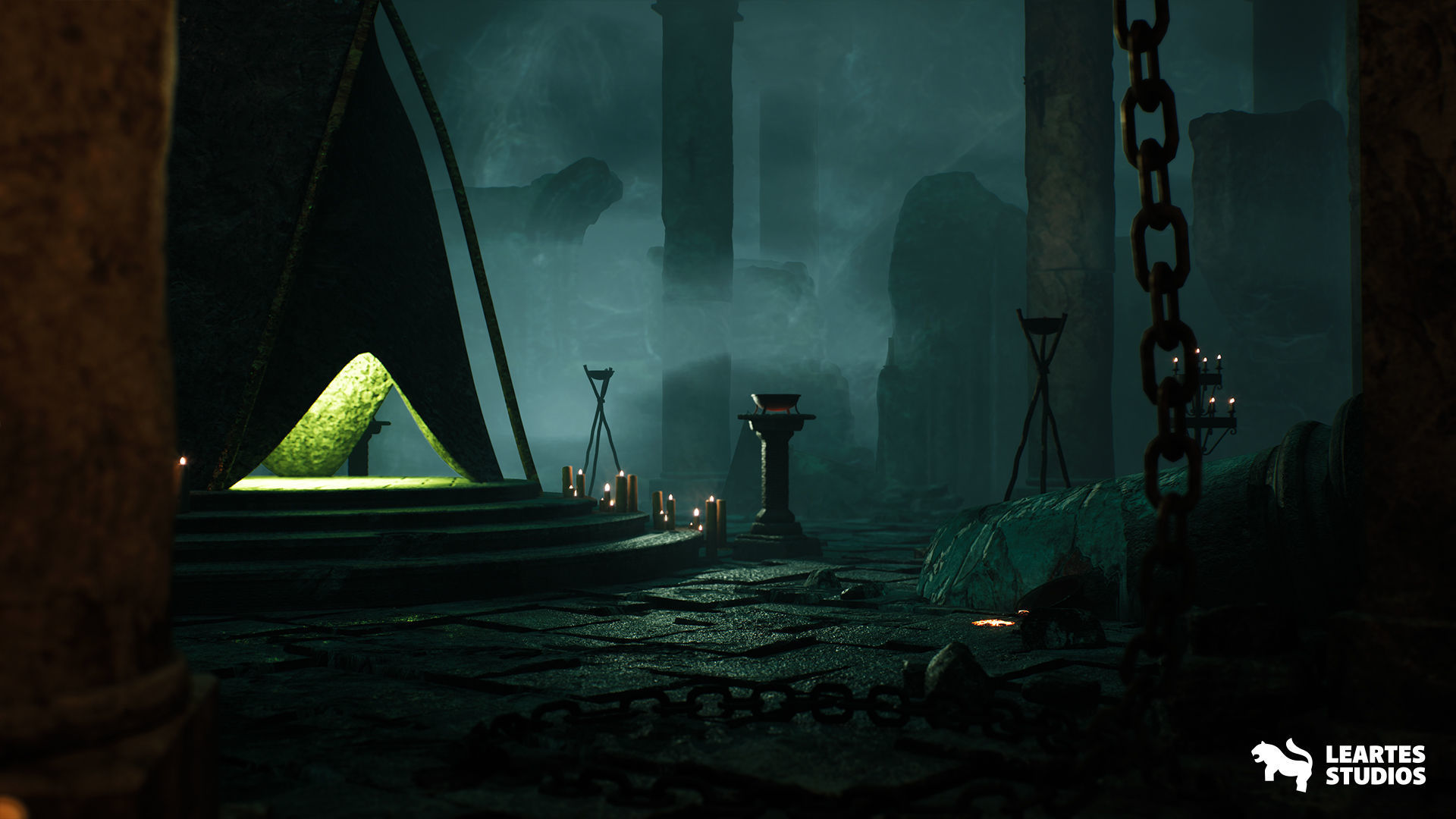 3D model Fantasy Dungeon Environment VR / AR / low-poly | CGTrader