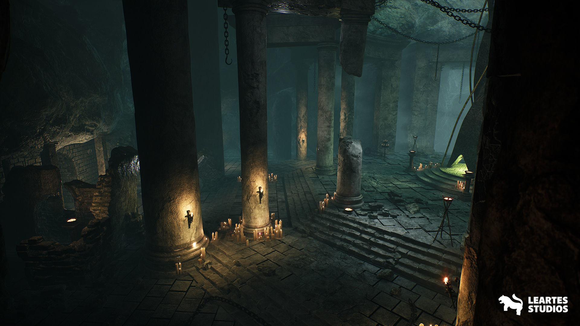 3D model Fantasy Dungeon Environment VR / AR / low-poly | CGTrader