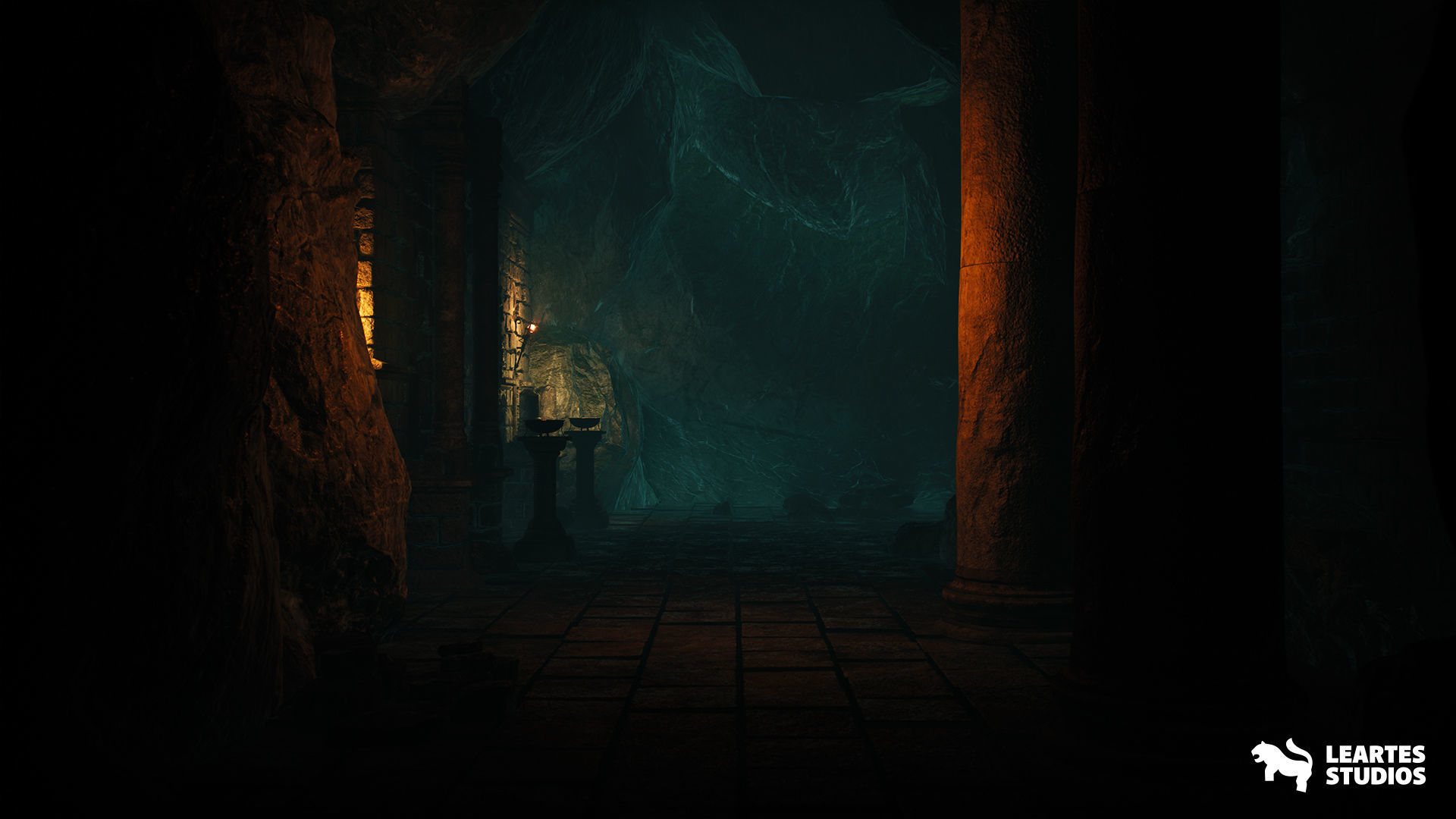 3D model Fantasy Dungeon Environment VR / AR / low-poly | CGTrader