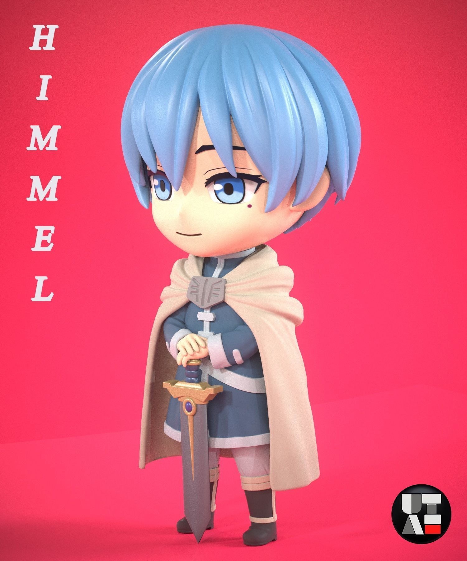 Himmel ver chibi 3D model 3D printable | CGTrader