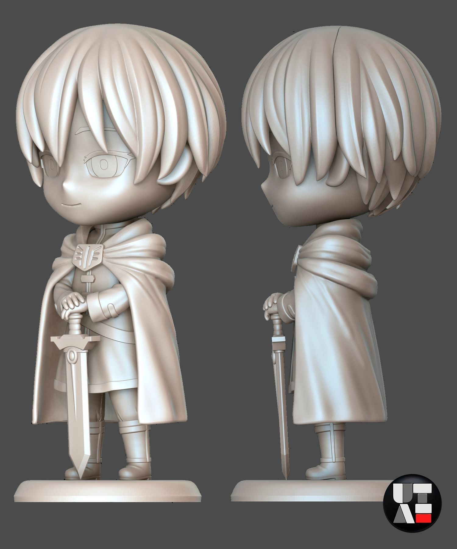 Himmel ver chibi 3D model 3D printable | CGTrader