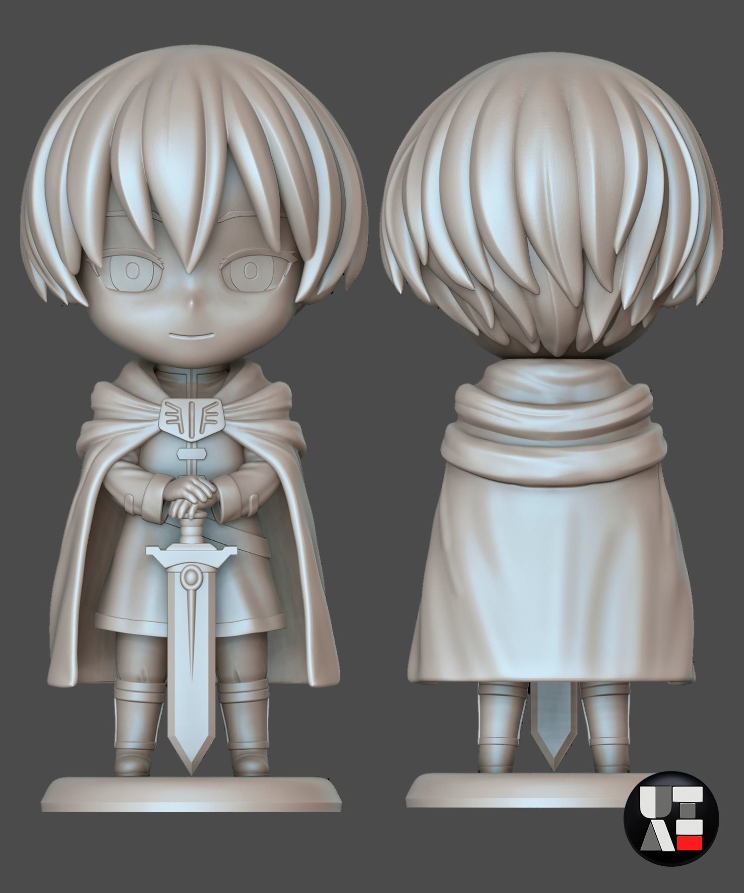 Himmel ver chibi 3D model 3D printable | CGTrader