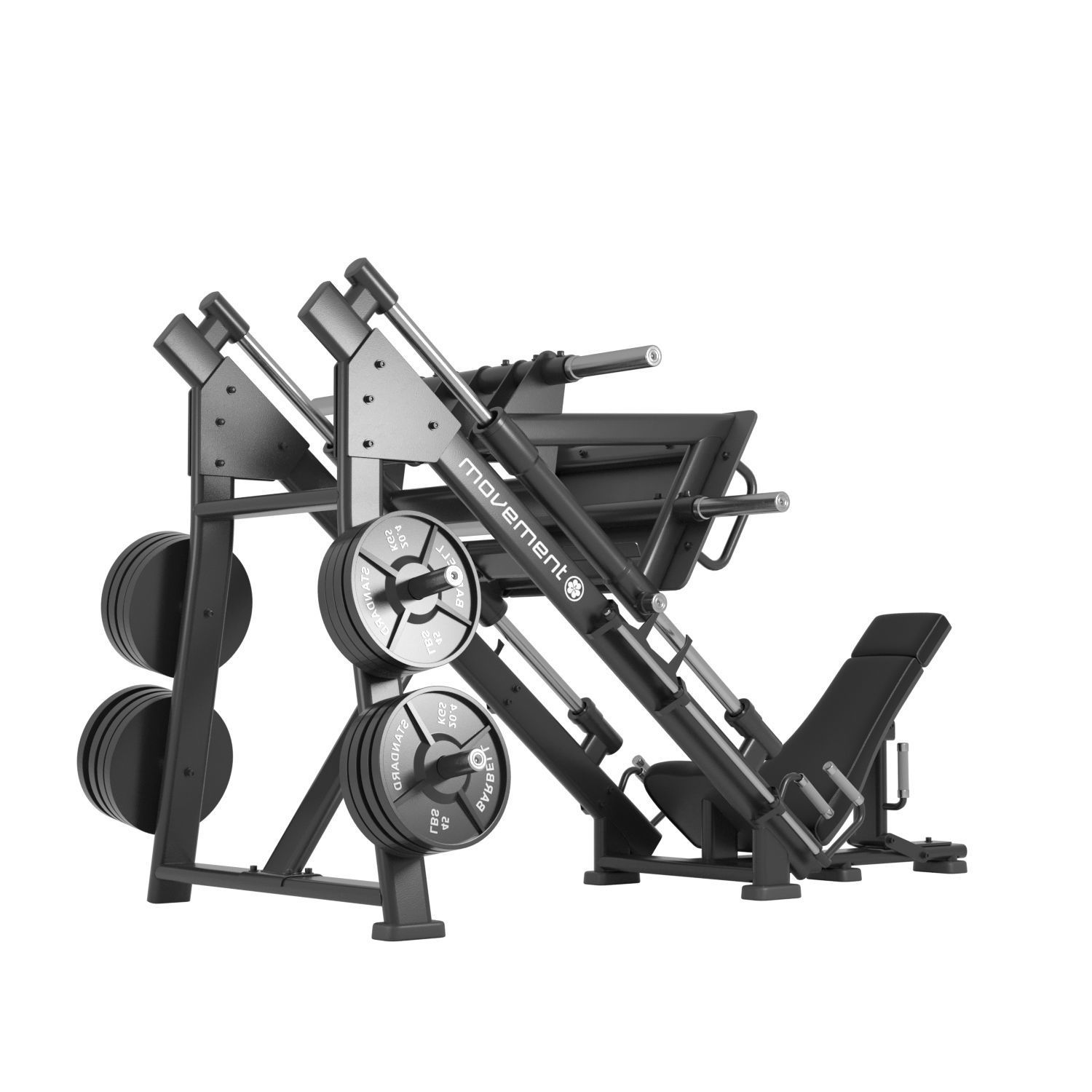 Leg Press 45 Movement 3D model | CGTrader
