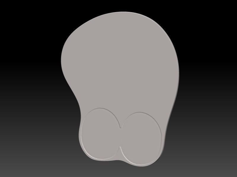 Oppai Mouse Pad Booba Mouse Pad Kit Diy 3d Model 3d Printable Cgtrader
