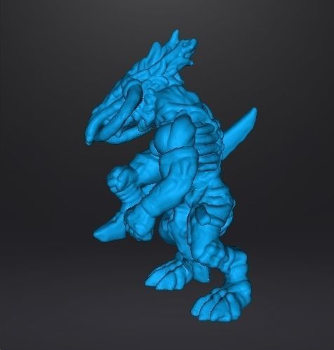 WOLF WARRIOR GUARDIAN MINIATURE MODEL FANTASY GAMES DND RPG 3D model 3D ...