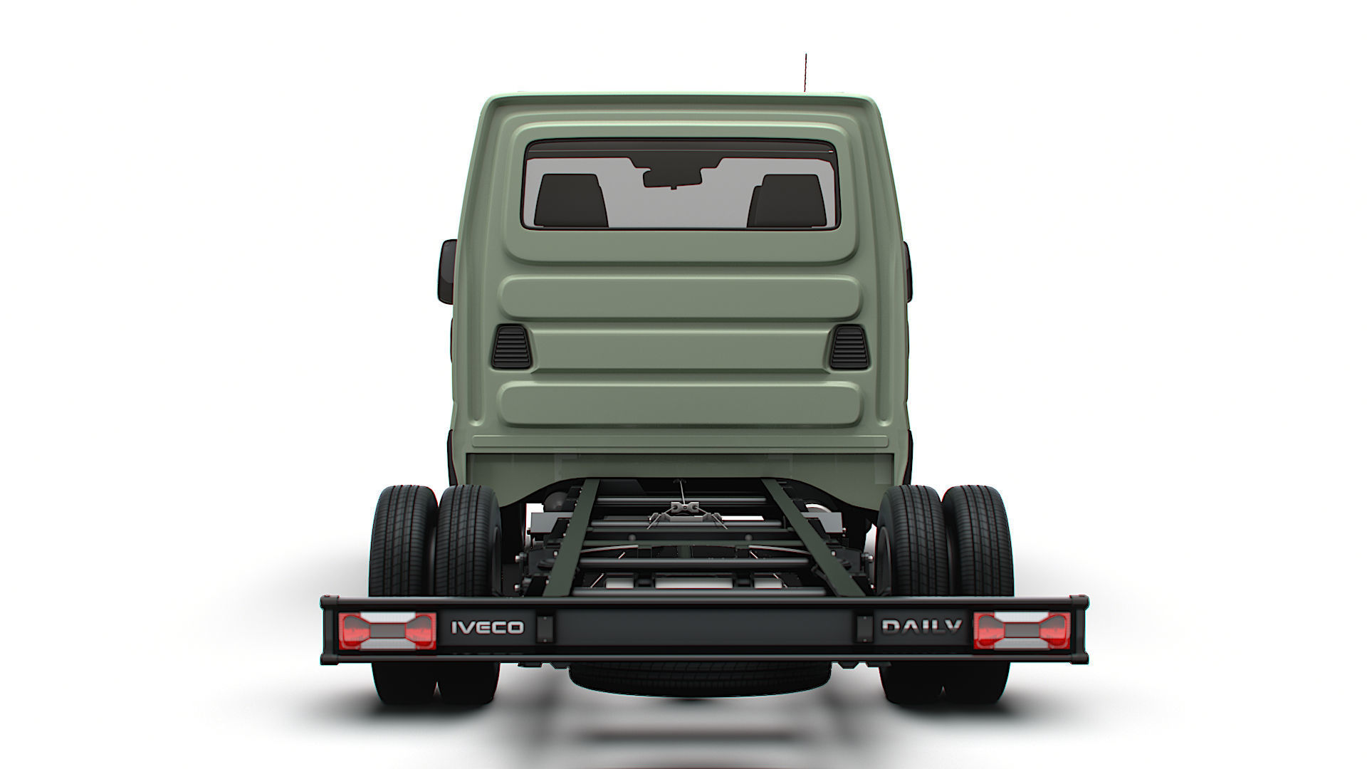 Iveco Daily Crew Cab L5 Chassis 2024 3D model | CGTrader