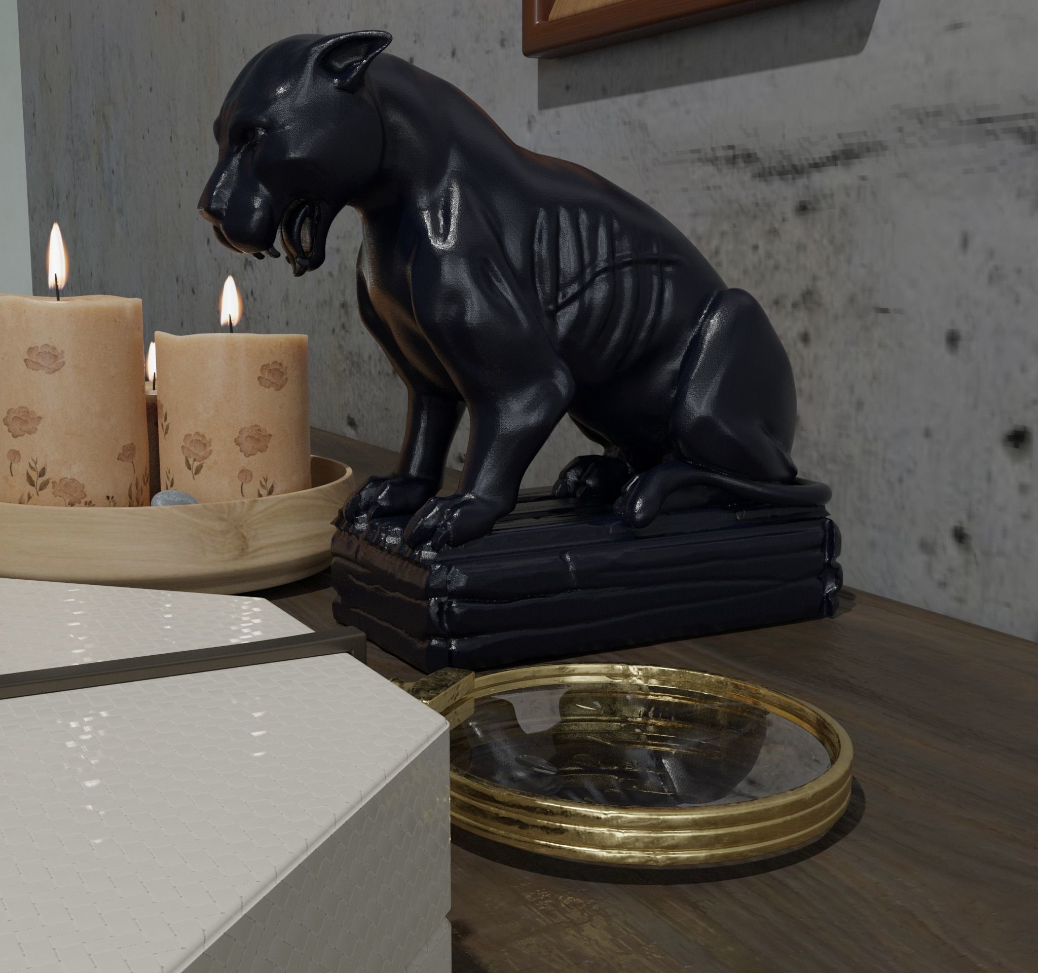 Pantera 3D model 3D printable | CGTrader