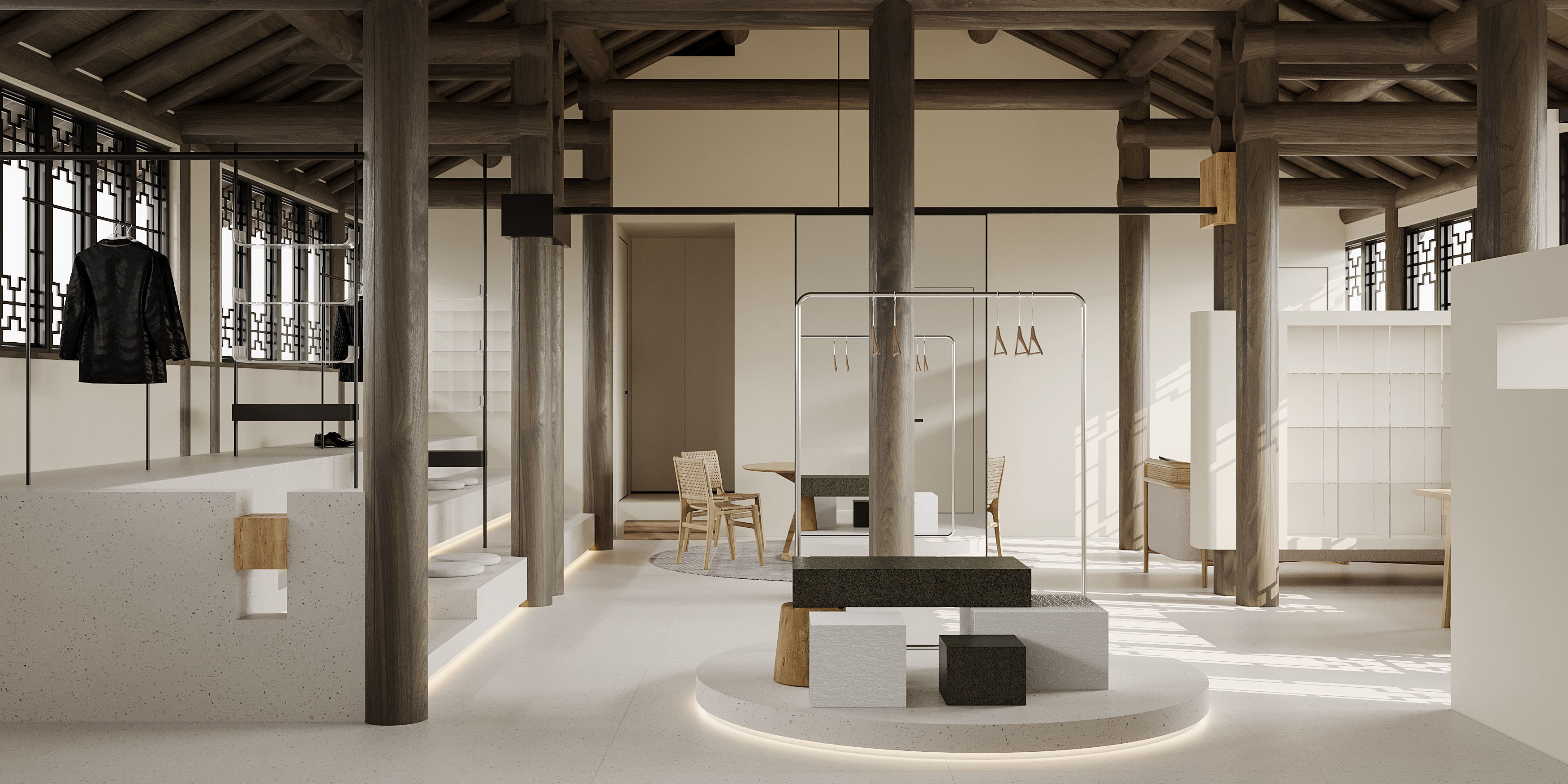 Modern Suit Store 3D Model and CAD Drawings 3D model | CGTrader