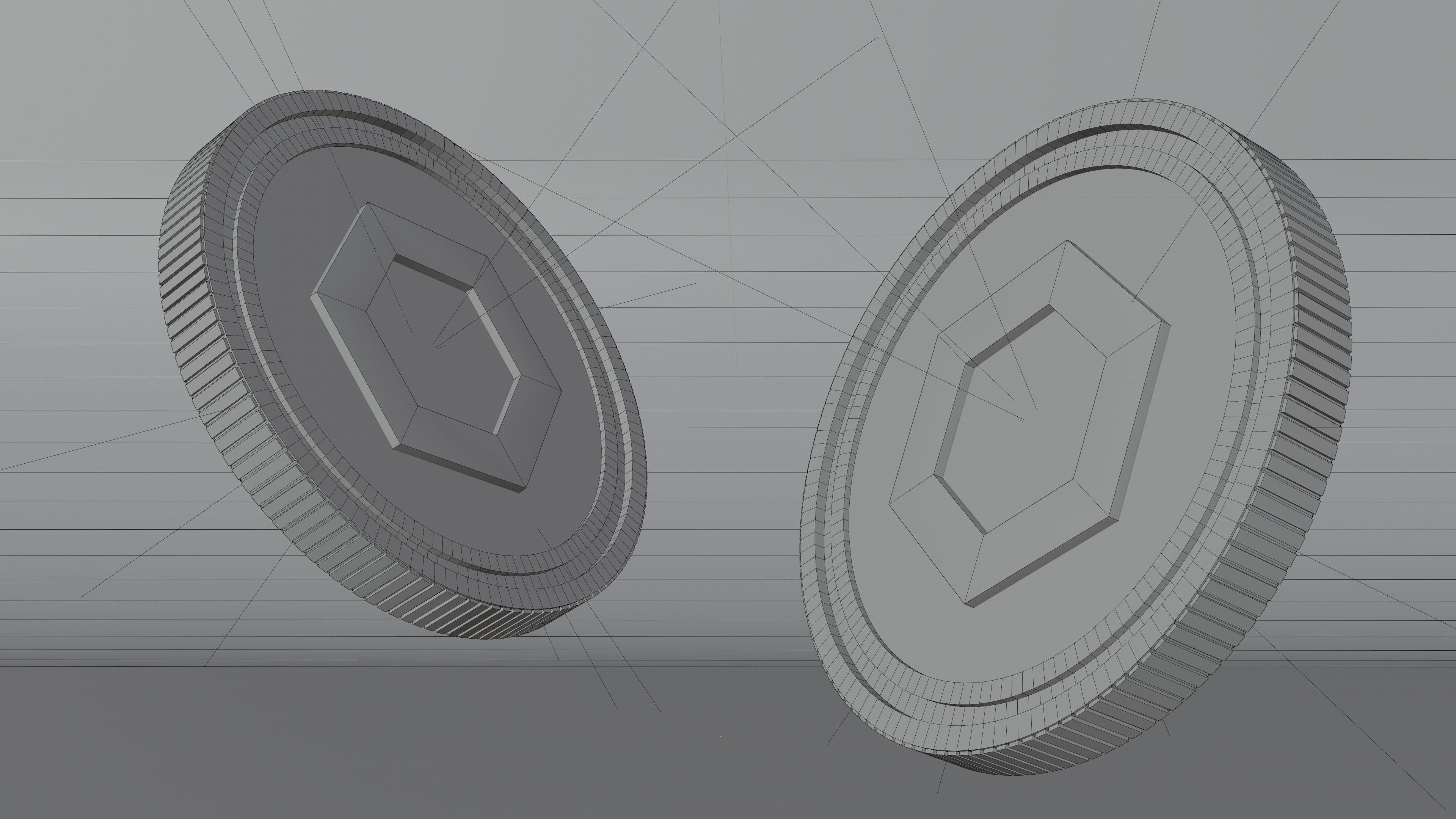 Chainlink Coin 3D Model 3D model | CGTrader