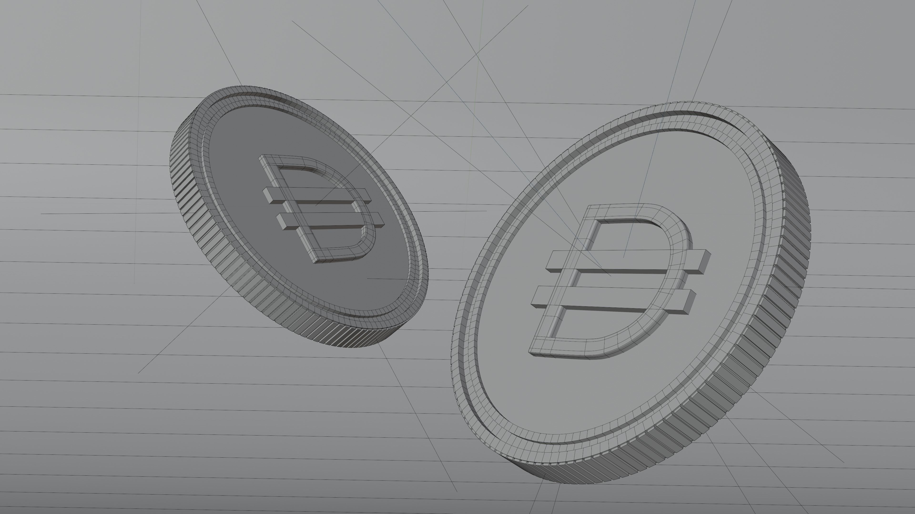 Dai Coin 3D Model 3D model | CGTrader
