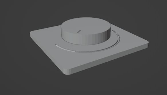 Clay Dial 3D model | CGTrader