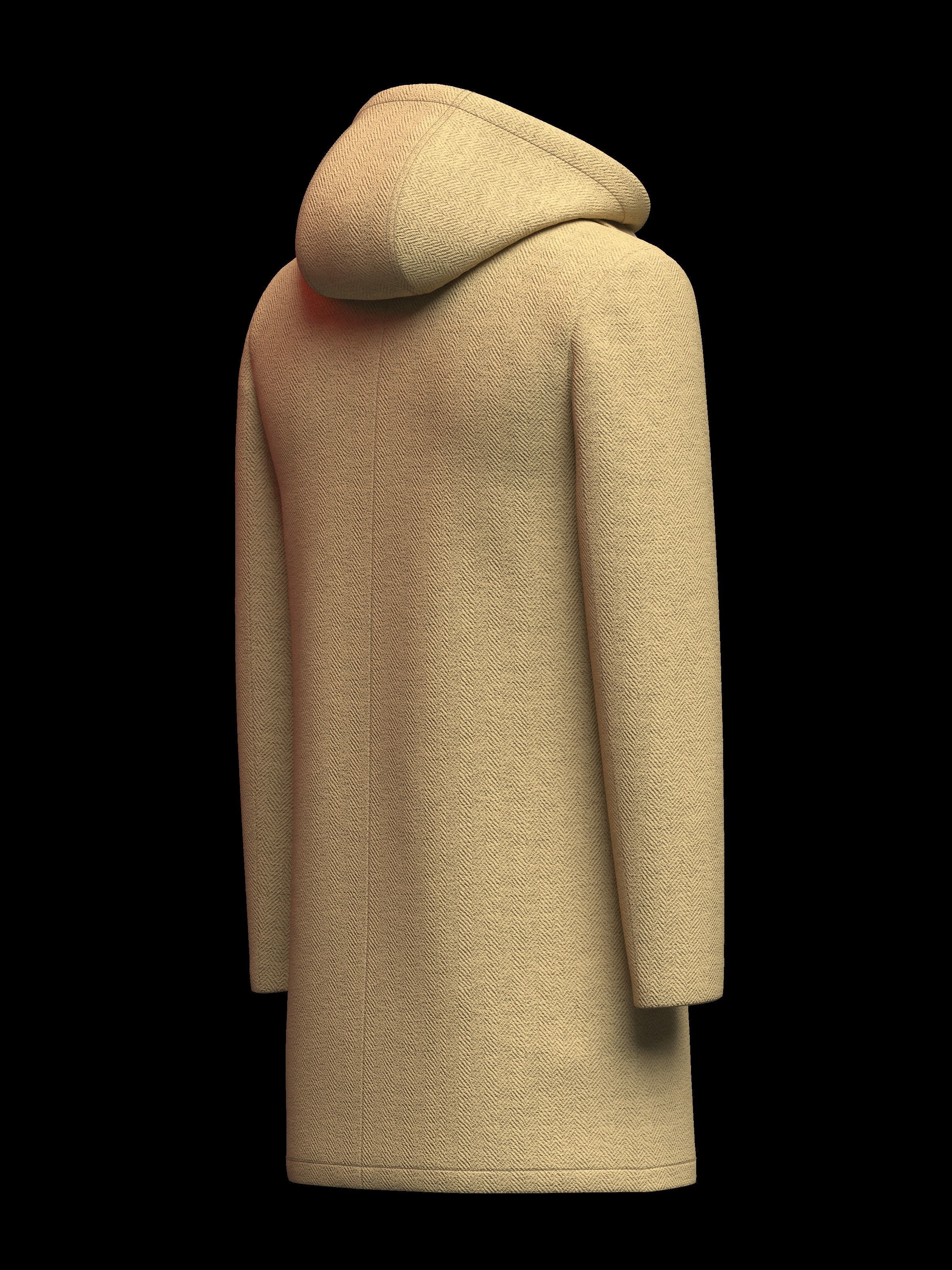 Trench Coat With Hood 3d Model 3D model | CGTrader