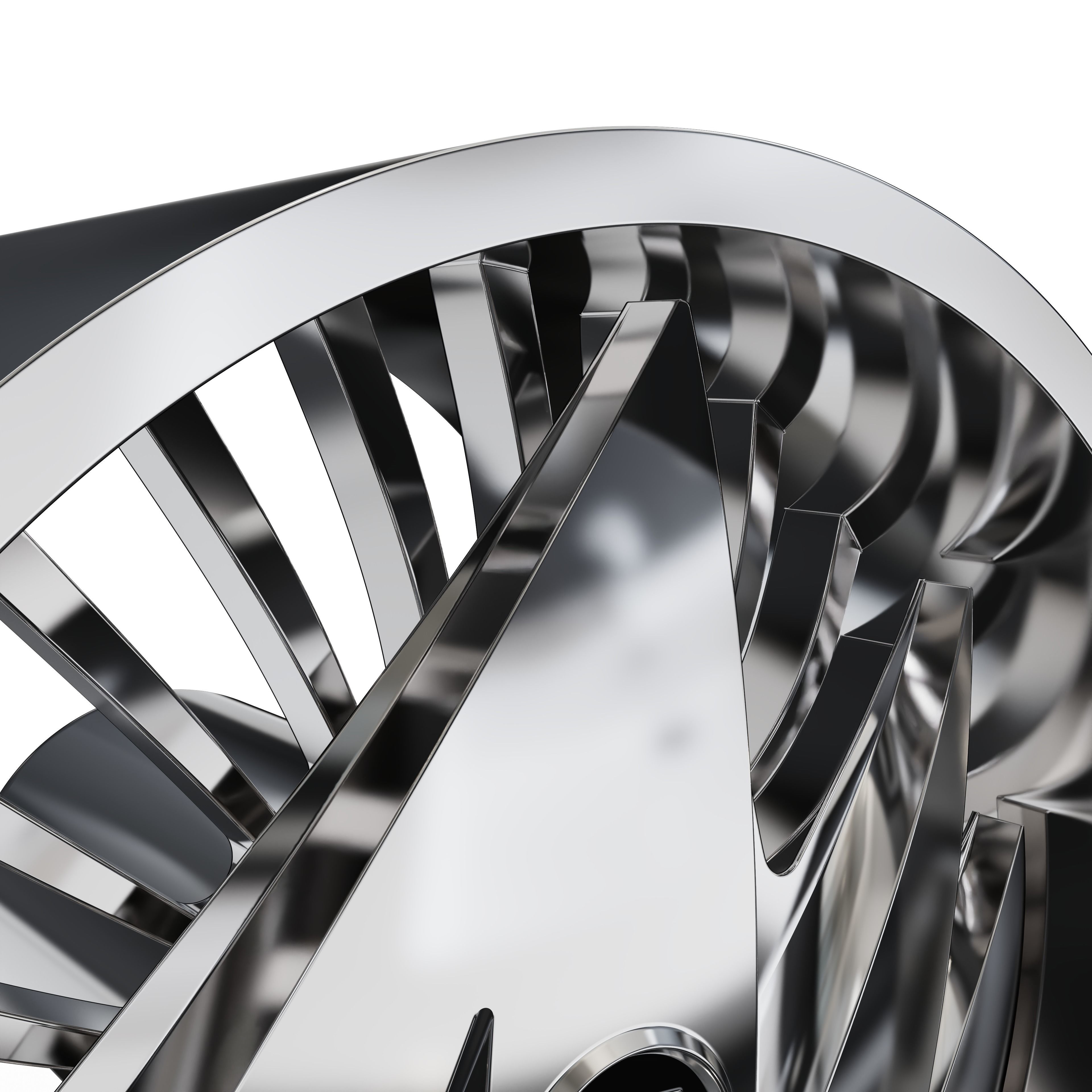 DUB RAGGED WHEEL 3D MODEL 3D model 3D printable | CGTrader