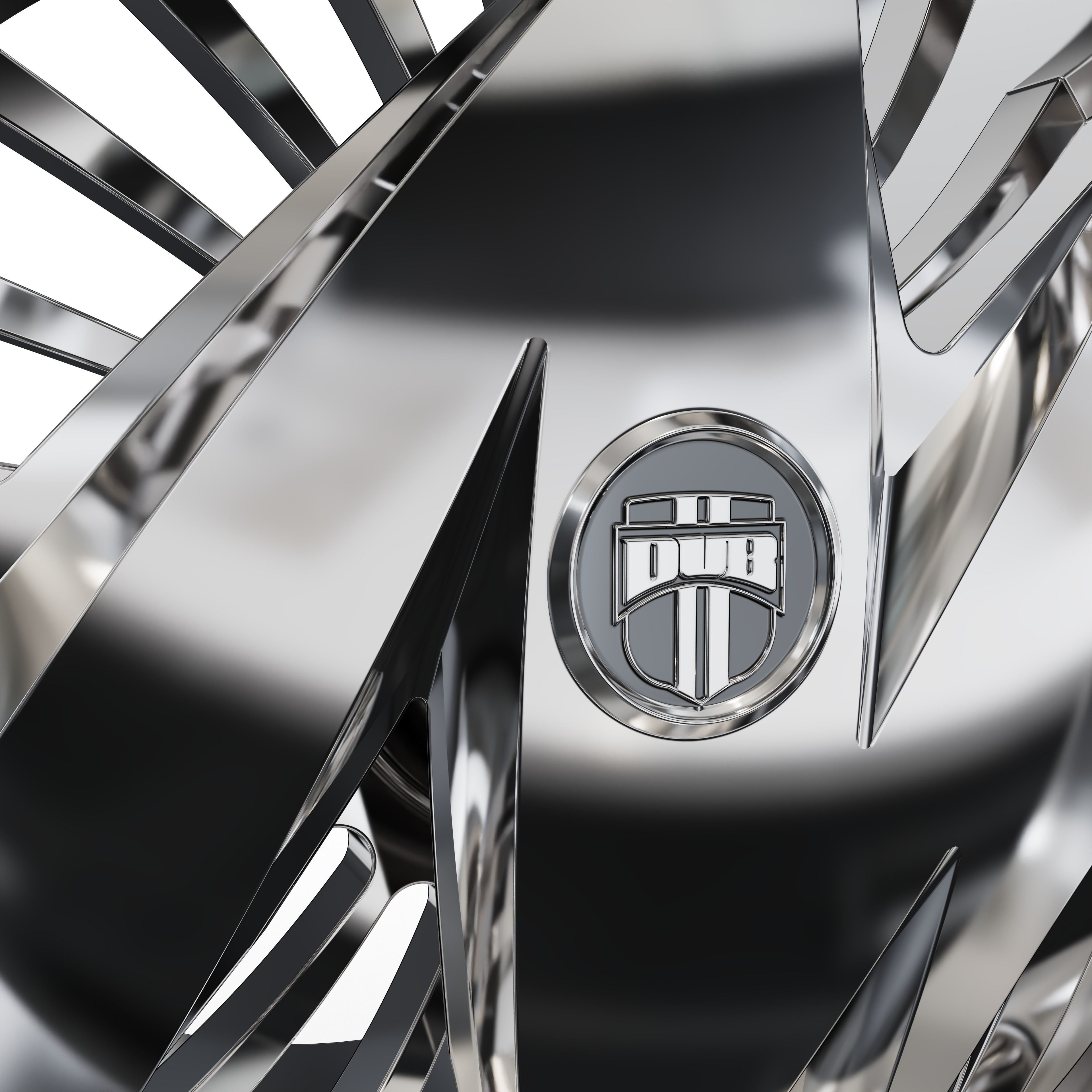 DUB RAGGED WHEEL 3D MODEL 3D model 3D printable | CGTrader