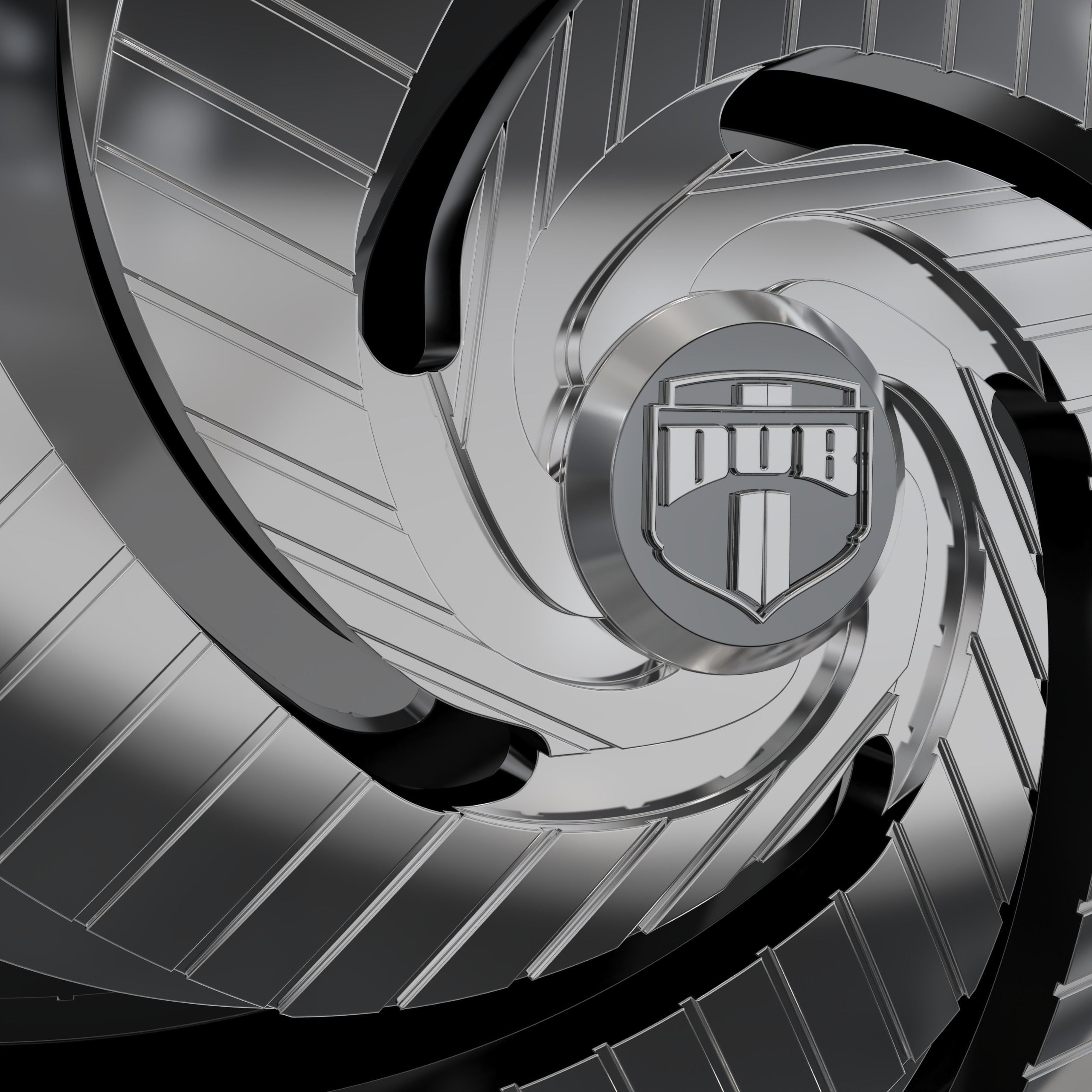 DUB TURBO WHEEL 3D MODEL 3D model 3D printable | CGTrader