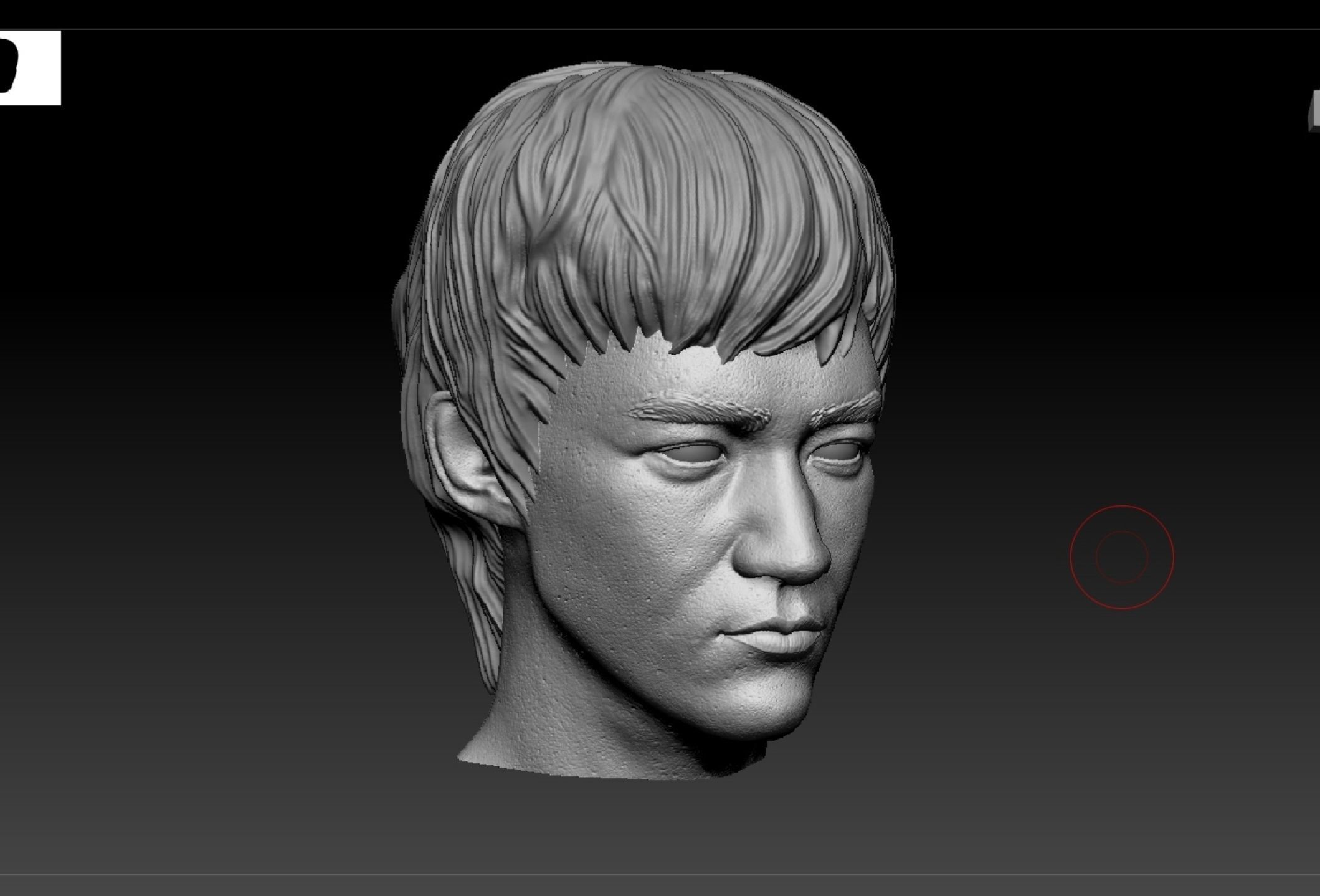 Bruce Lee head 3D model 3D printable | CGTrader
