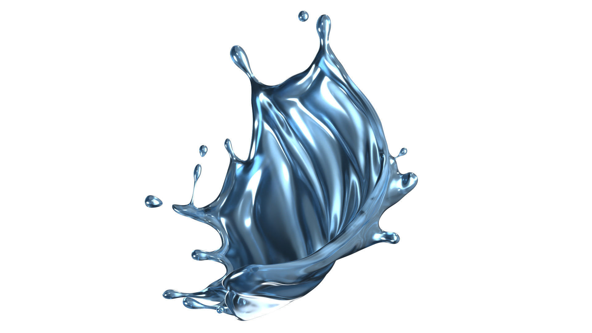 Water Splash 25 3D model | CGTrader