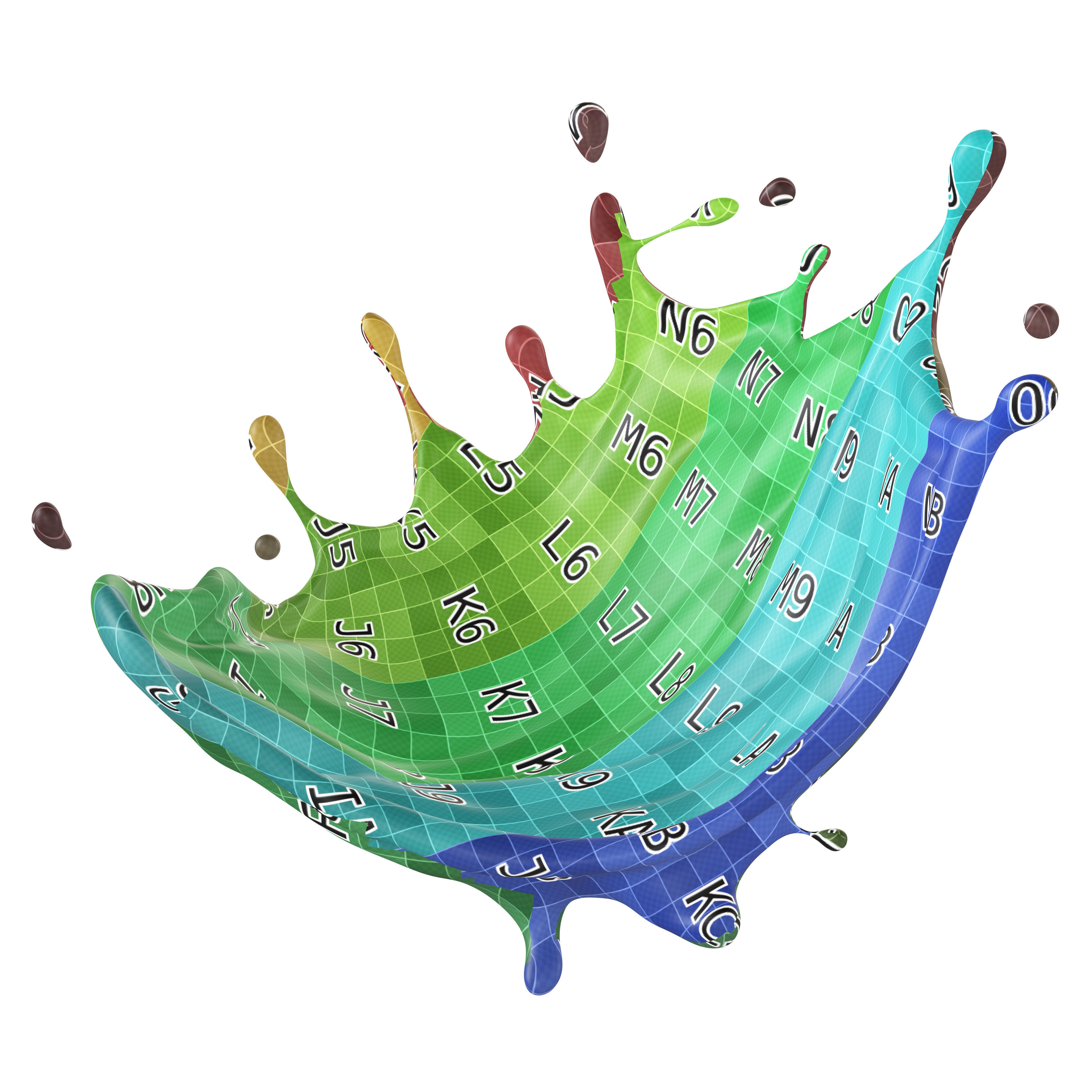 Water Splash 25 3D model | CGTrader