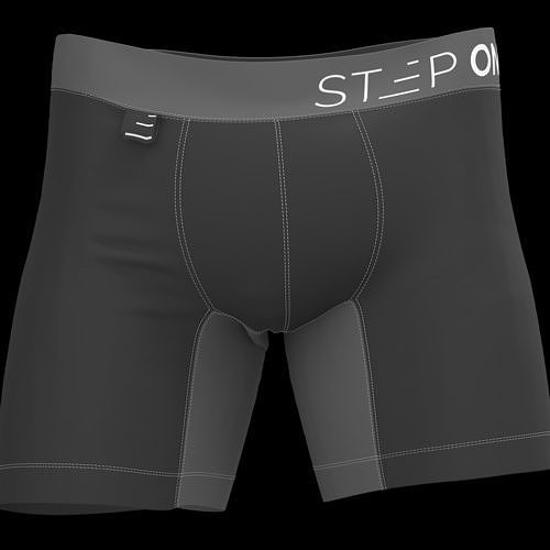 Realistic Boxers Underwear 3D model | CGTrader