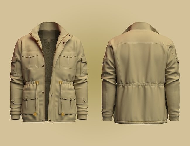 Winter Jacket 3d Model 3D model | CGTrader