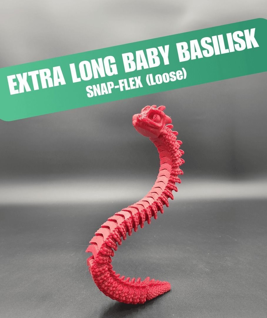Baby Basilisk 3D model 3D printable | CGTrader