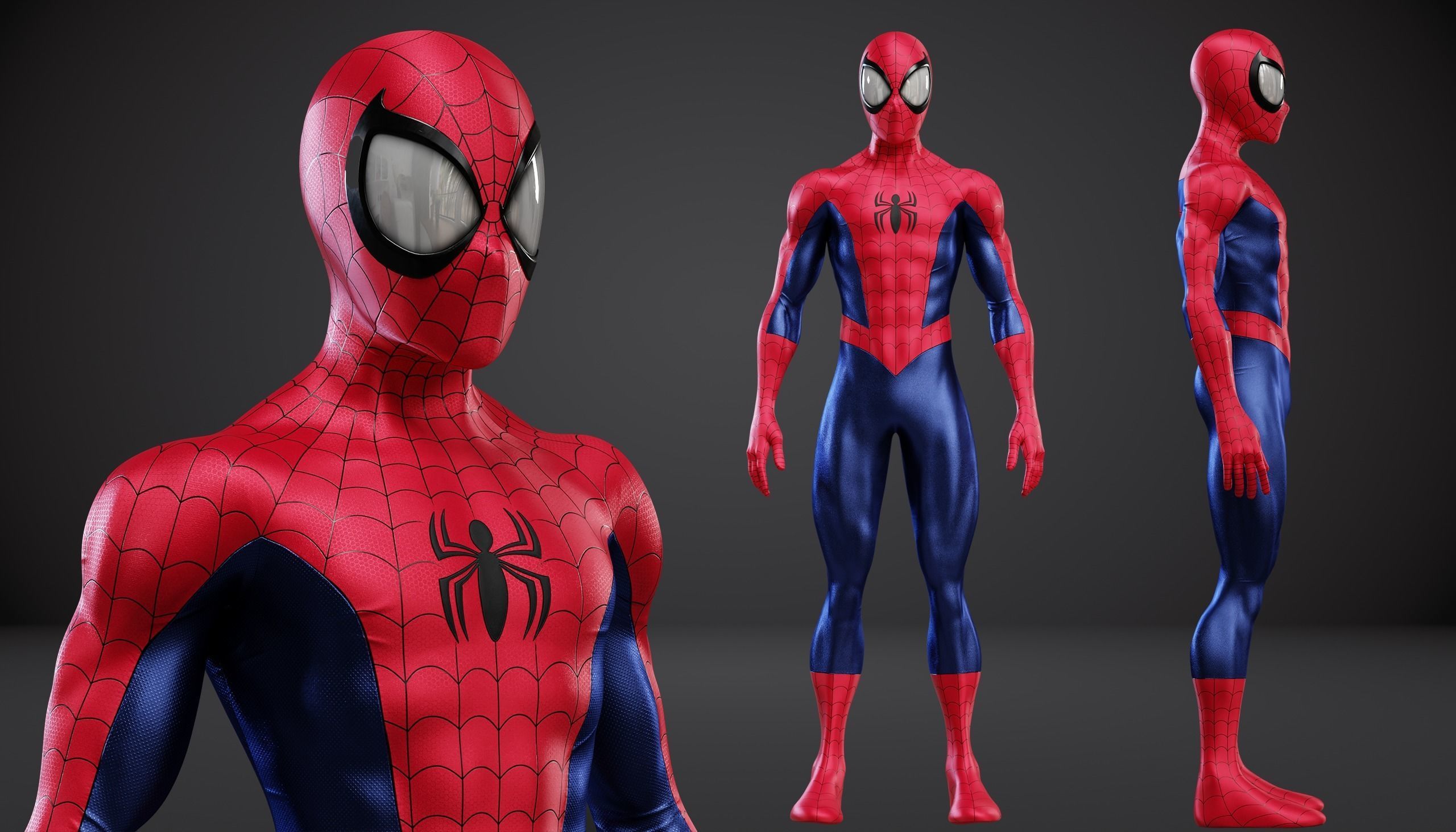 3D model Hyperreal Ultimate Spider-Man Model VR / AR / low-poly | CGTrader