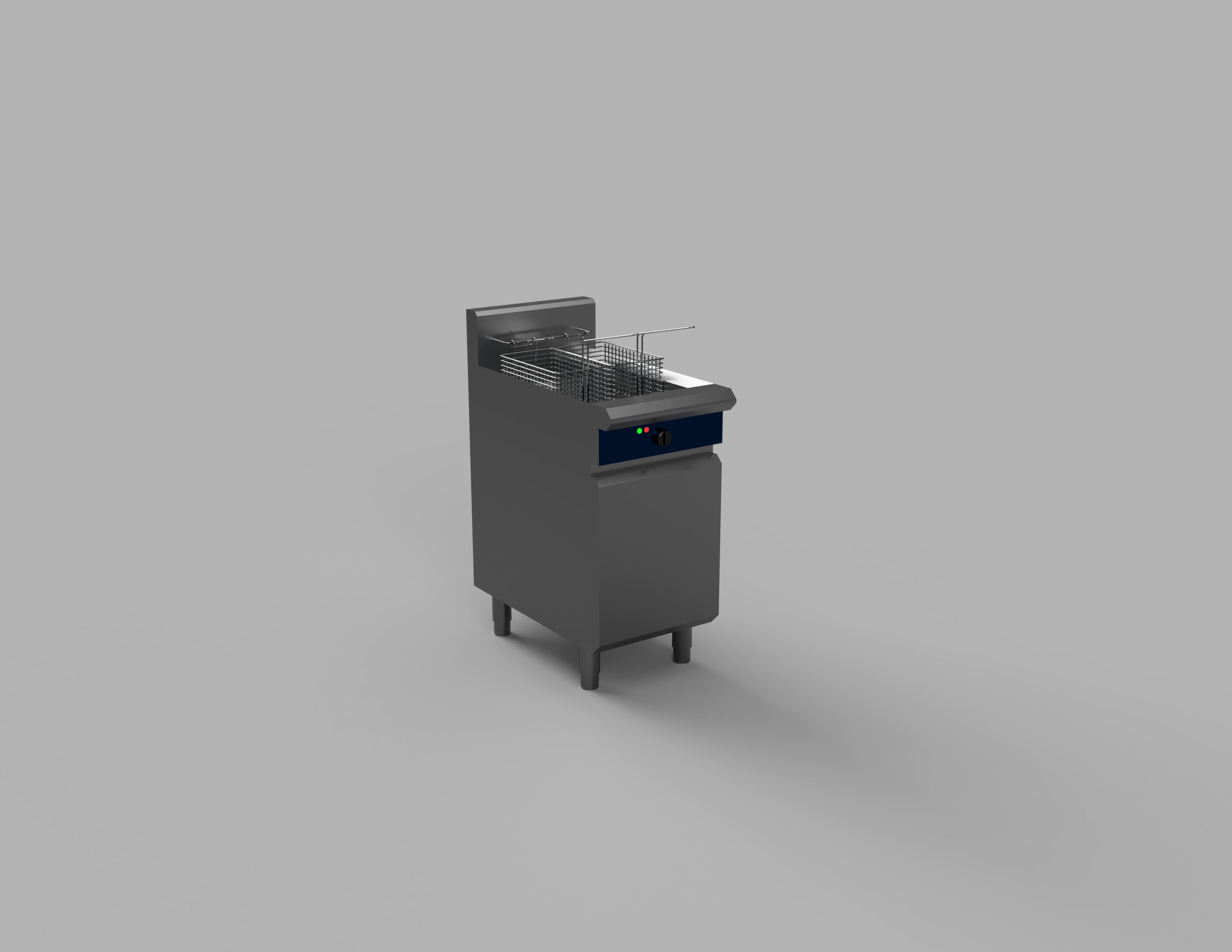Free Standing Fryer 3D model | CGTrader