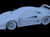 FERRARI F40 READY TO 3D PRINT 3D model | CGTrader