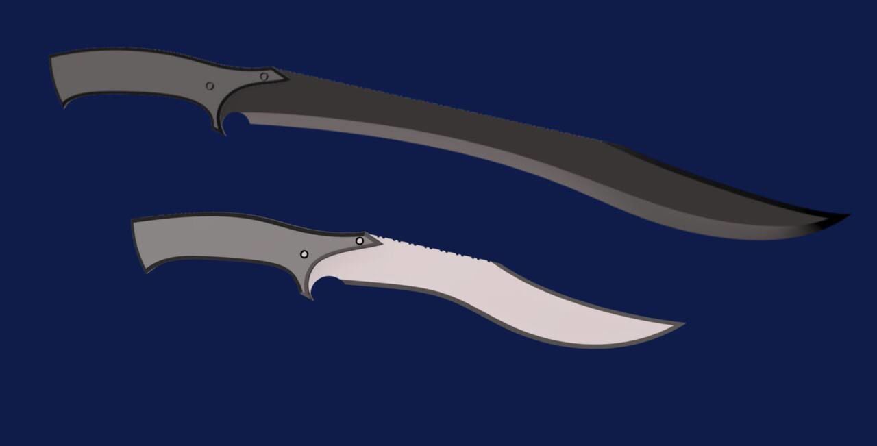 Dune Part Two - Feyd-Rautha Harkonnen combat daggers set 3D model 3D ...