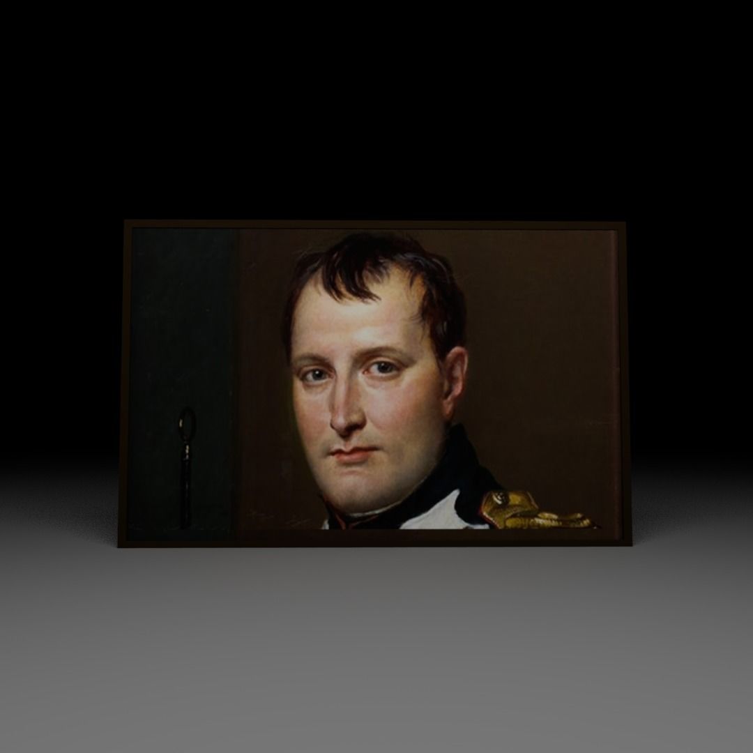 3D model Napoleon portrait VR / AR / low-poly | CGTrader