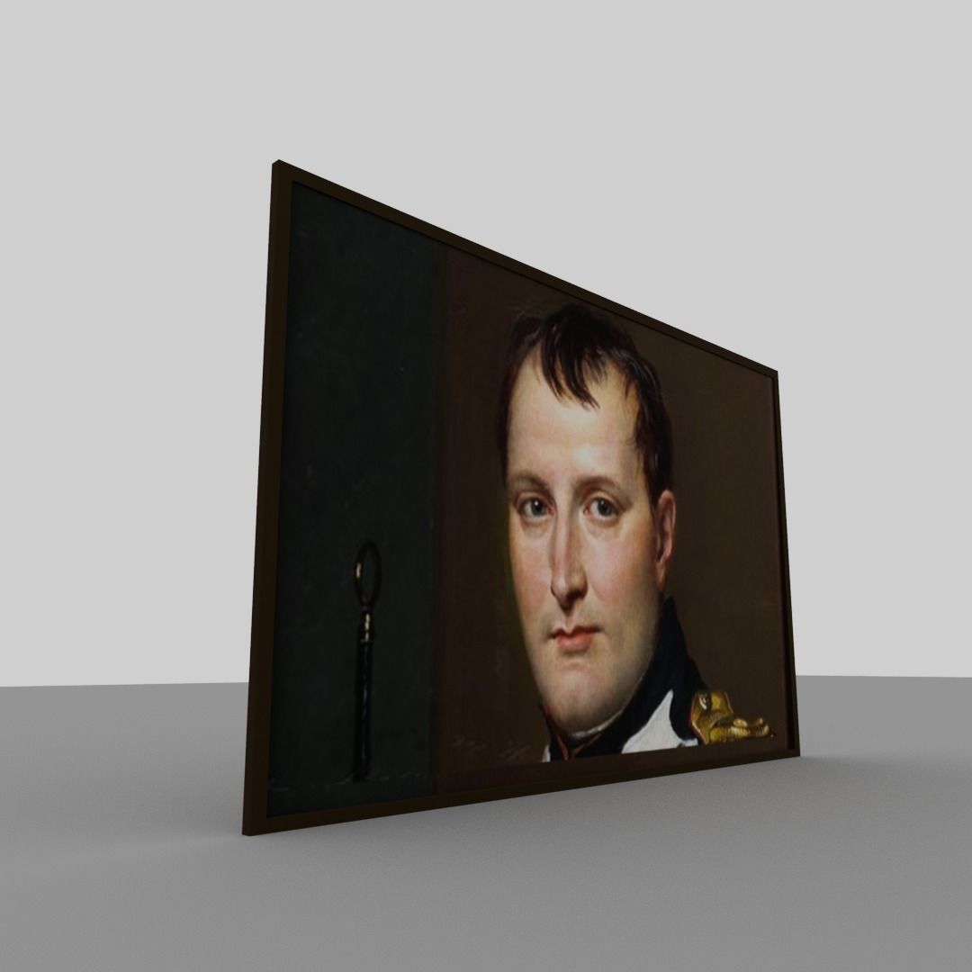 3D model Napoleon portrait VR / AR / low-poly | CGTrader