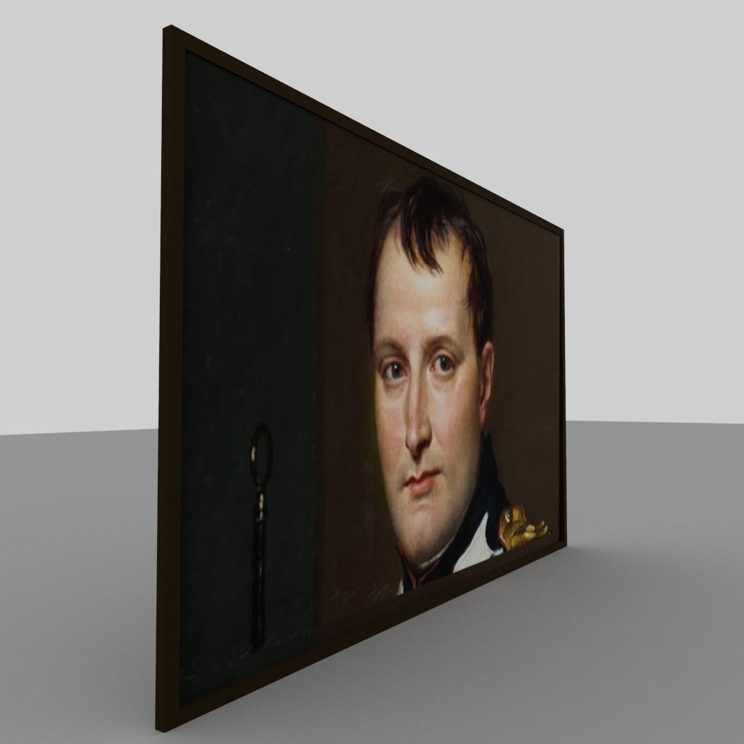 3D model Napoleon portrait VR / AR / low-poly | CGTrader