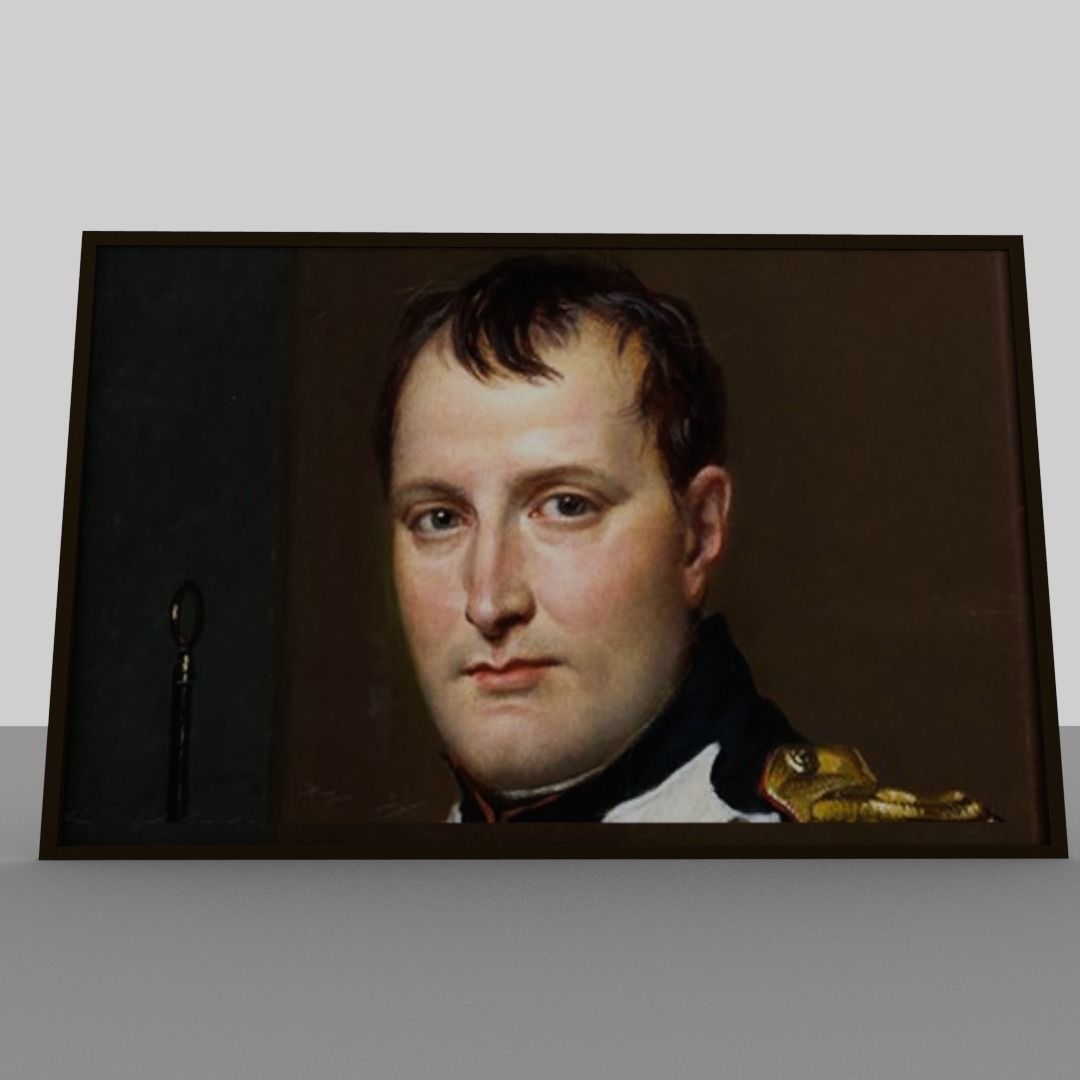 3D model Napoleon portrait VR / AR / low-poly | CGTrader