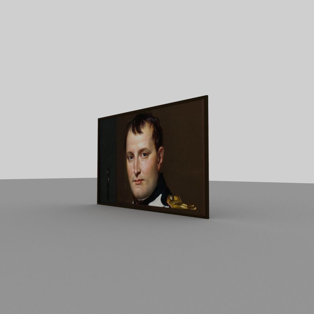 3D model Napoleon portrait VR / AR / low-poly | CGTrader