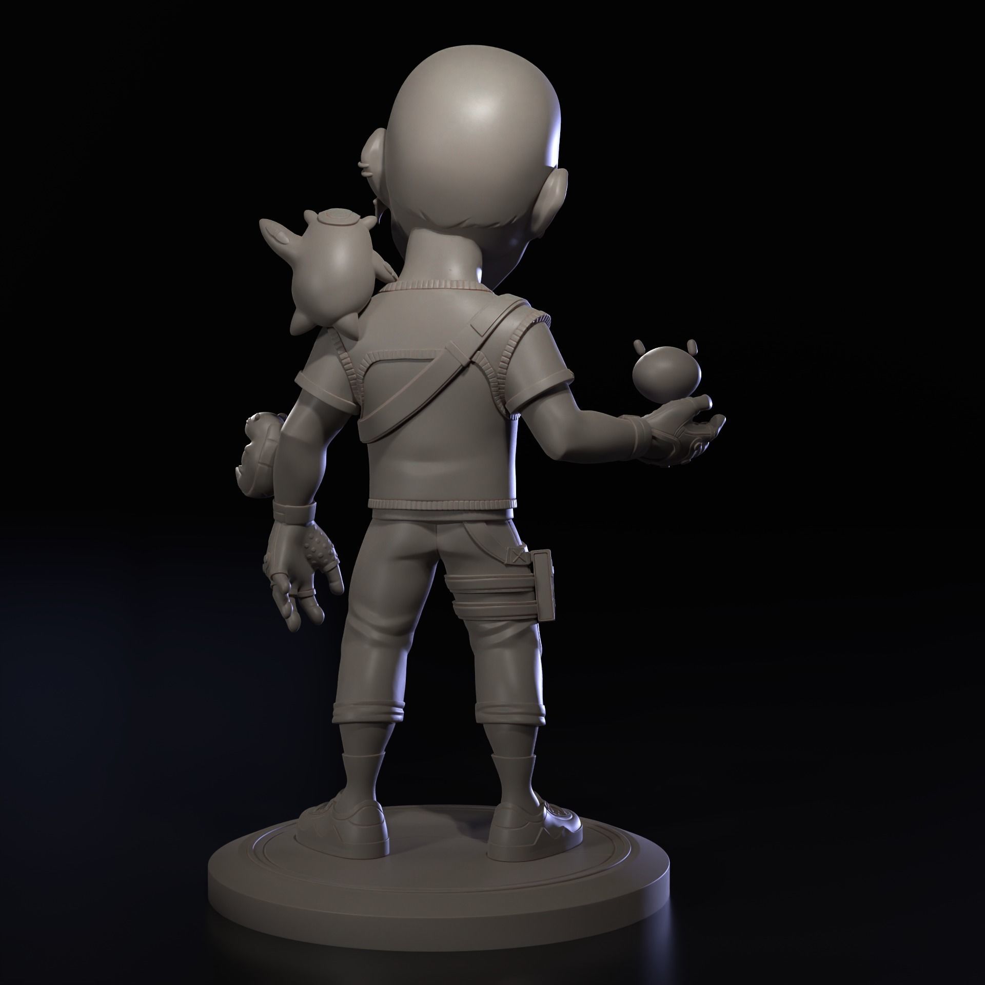 GEKKO - VALORANT SEMI-CHIBI 3D model 3D printable | CGTrader