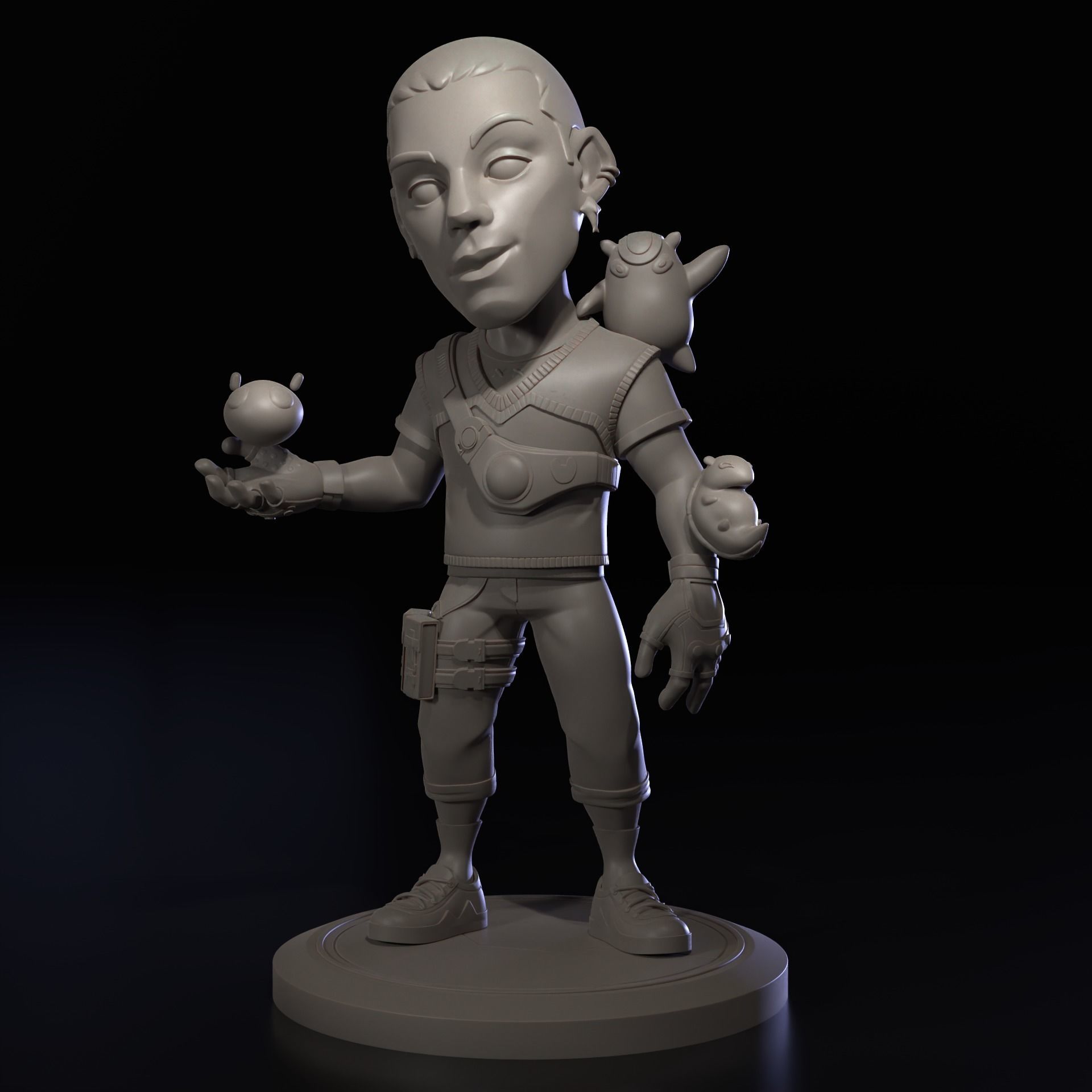 GEKKO - VALORANT SEMI-CHIBI 3D model 3D printable | CGTrader