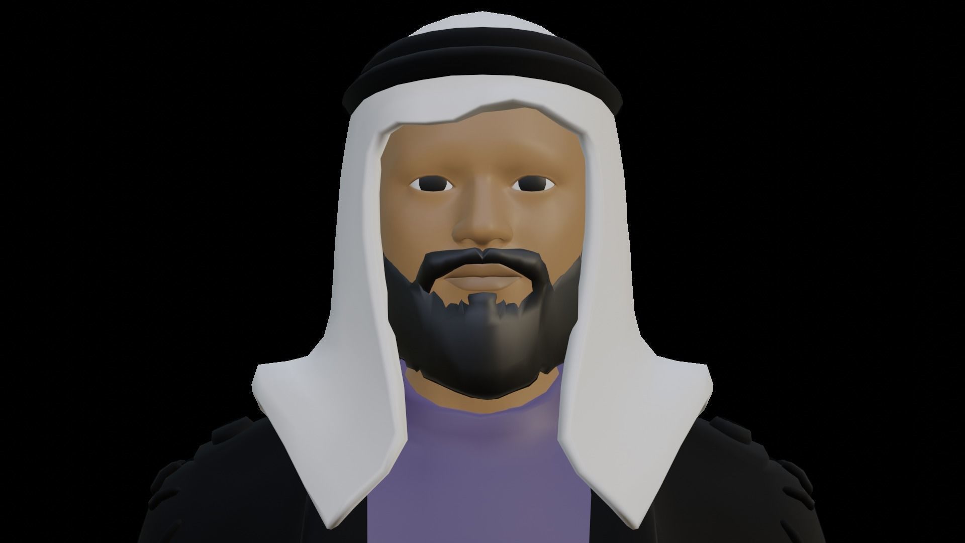 Arab Man free 3D model | CGTrader