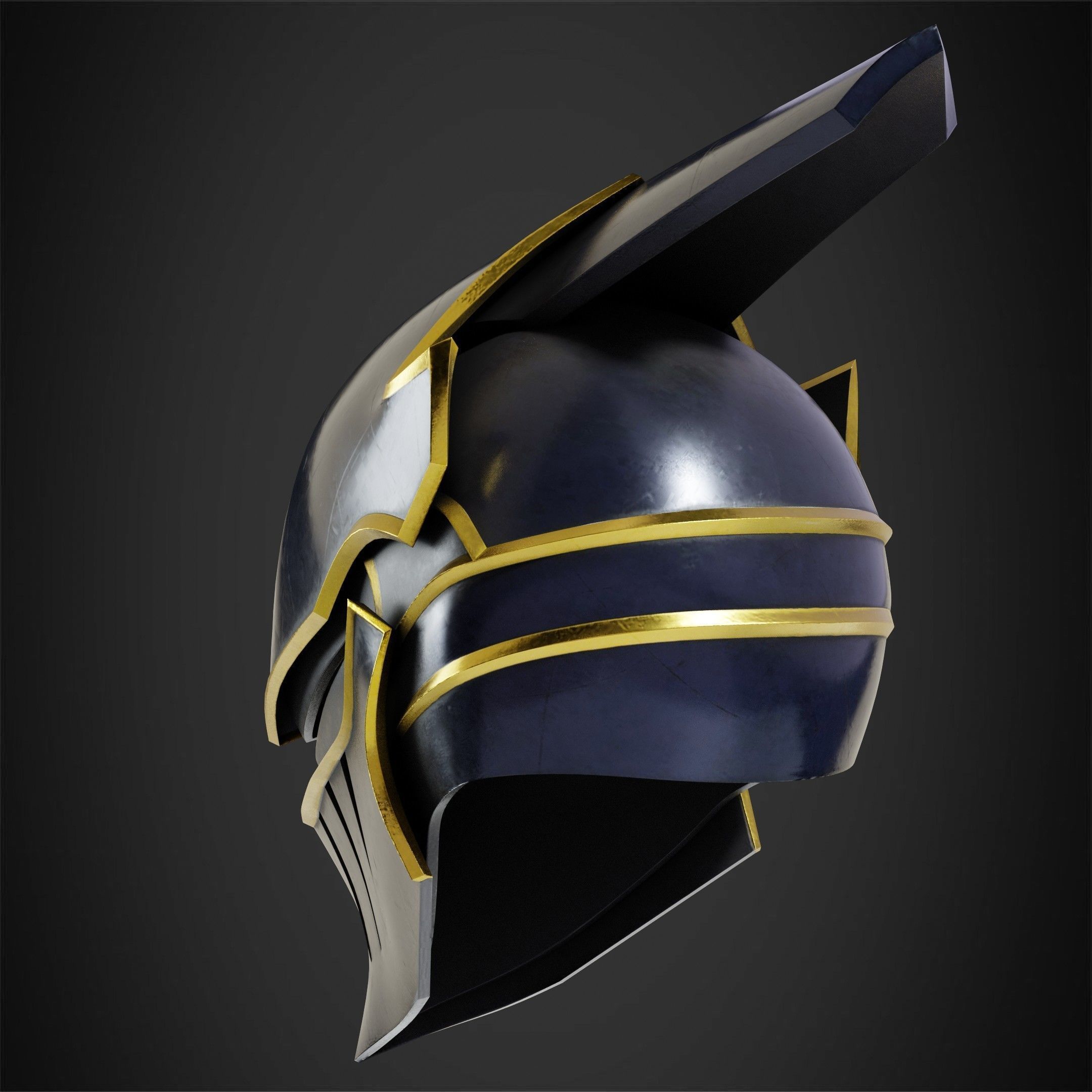 Overlord Ainz Ooal Gown Helmet for Cosplay 3D model 3D printable | CGTrader