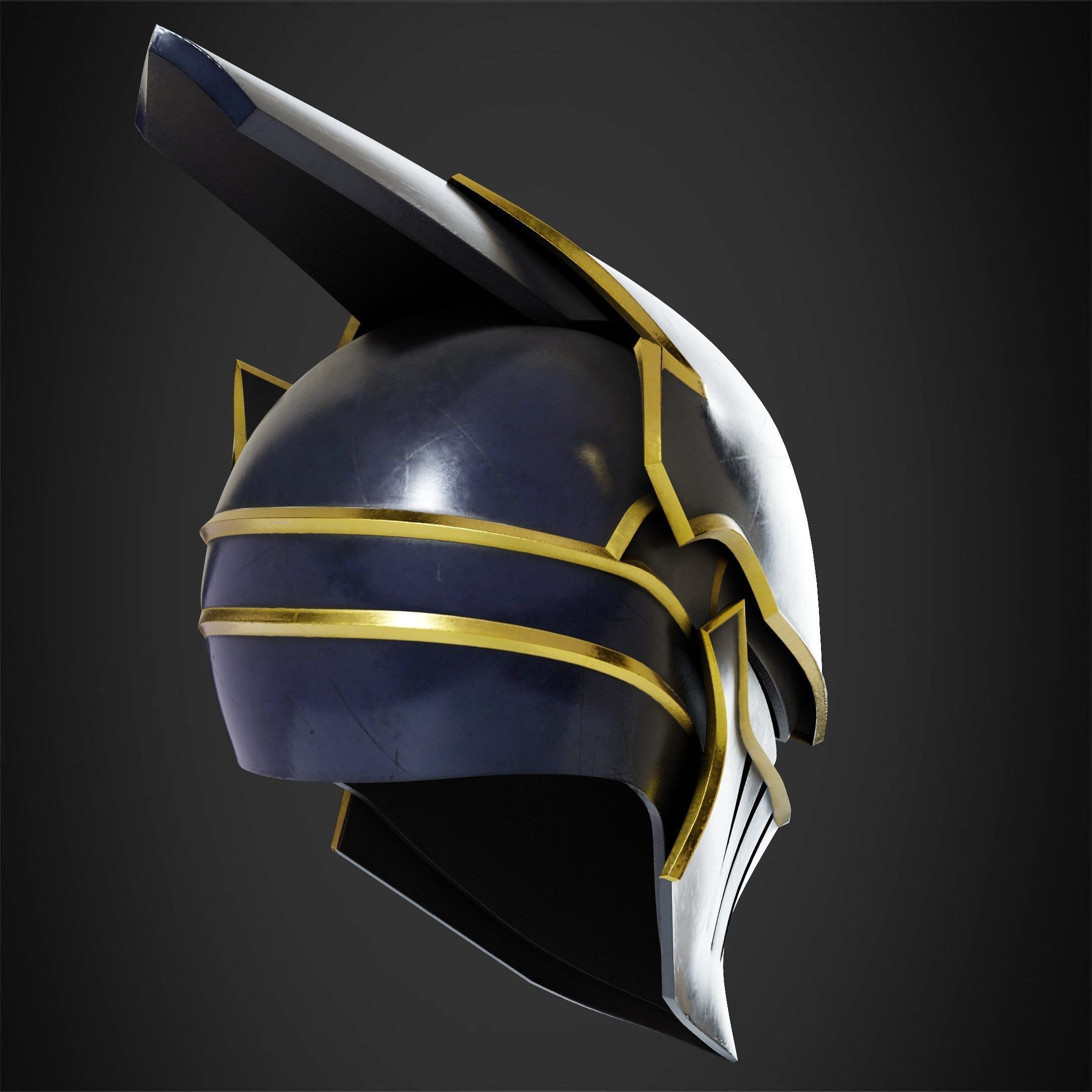Overlord Ainz Ooal Gown Helmet for Cosplay 3D model 3D printable | CGTrader