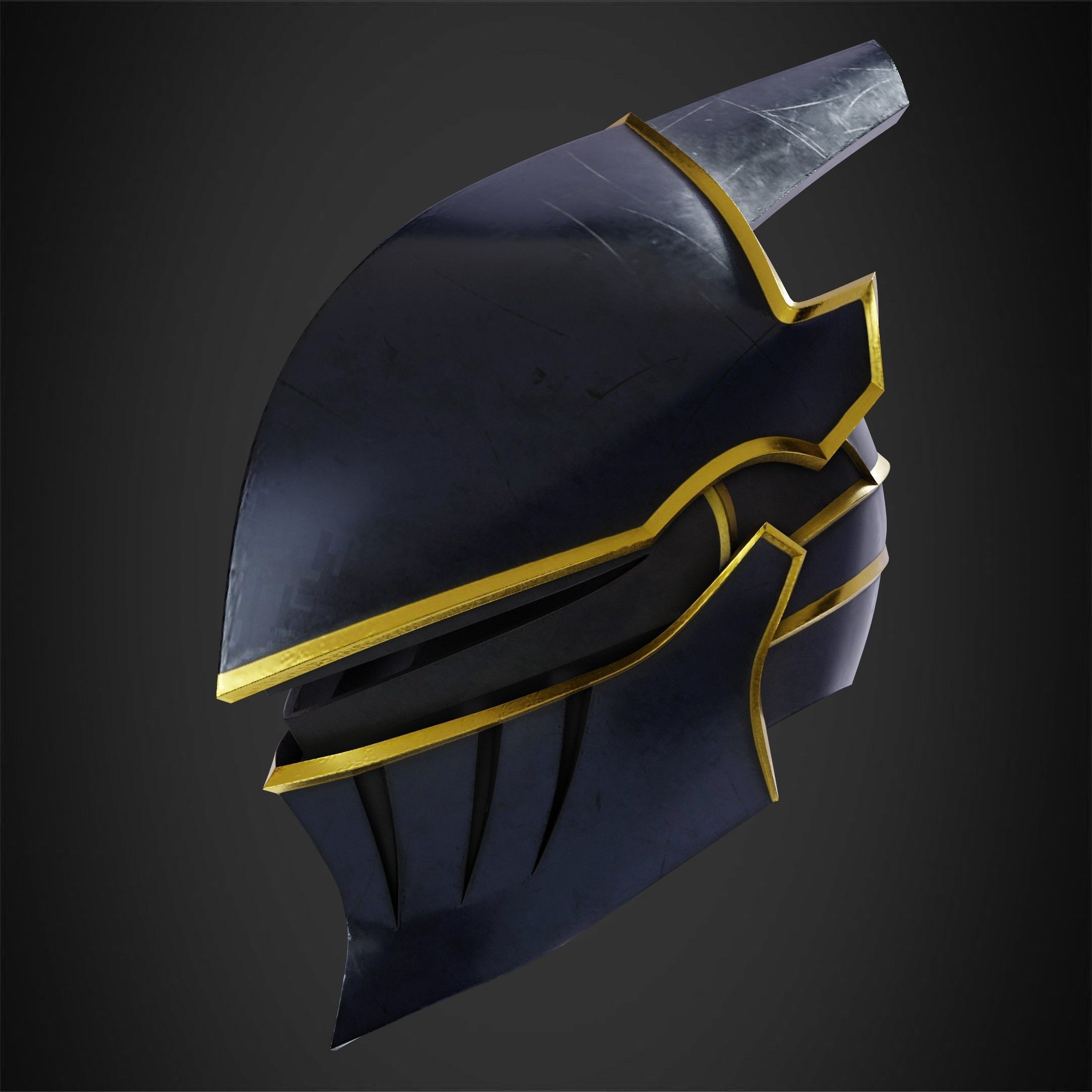 Overlord Ainz Ooal Gown Helmet for Cosplay 3D model 3D printable | CGTrader