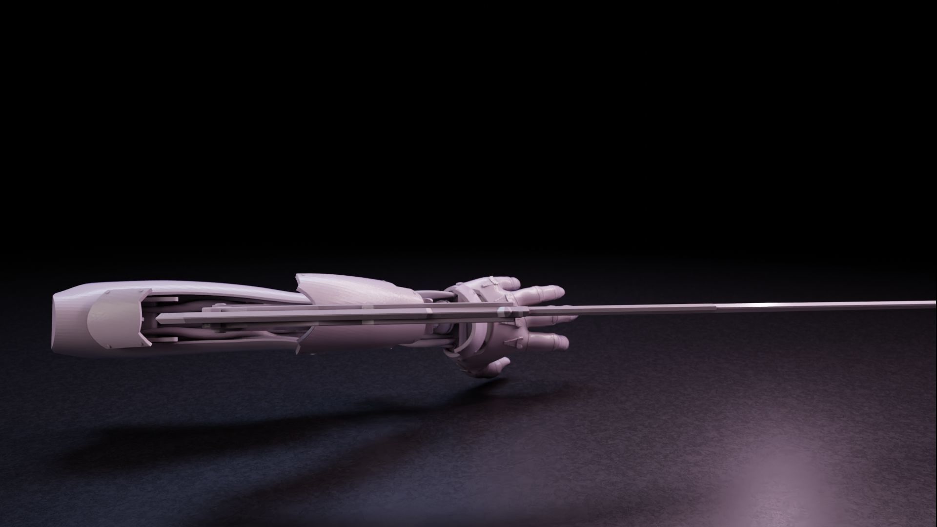 Cyber Arm Blade 3D model 3D printable | CGTrader