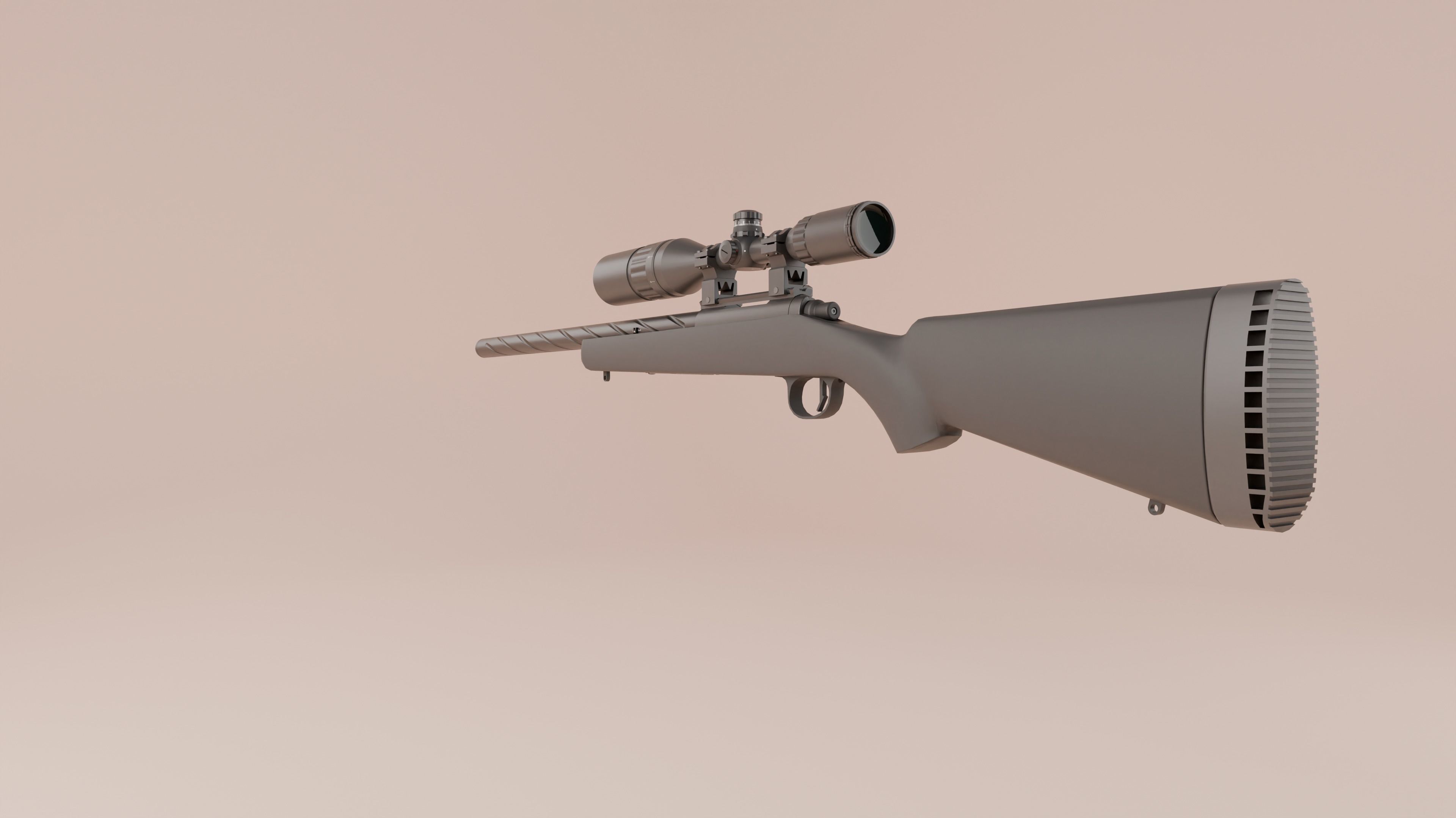 Airsoft Sniper Rifle SSG10 A1 3D model | CGTrader